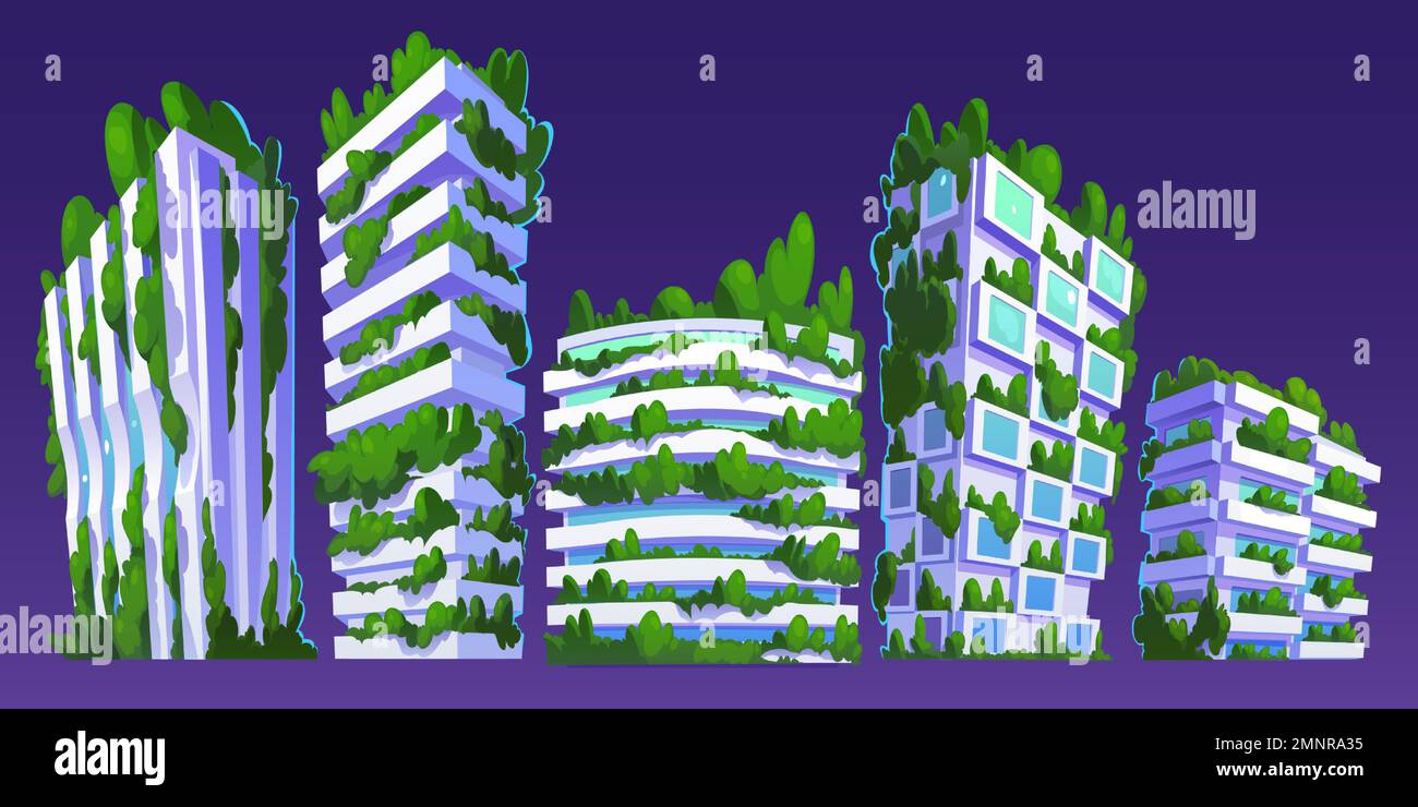 Futuristic Green Buildings