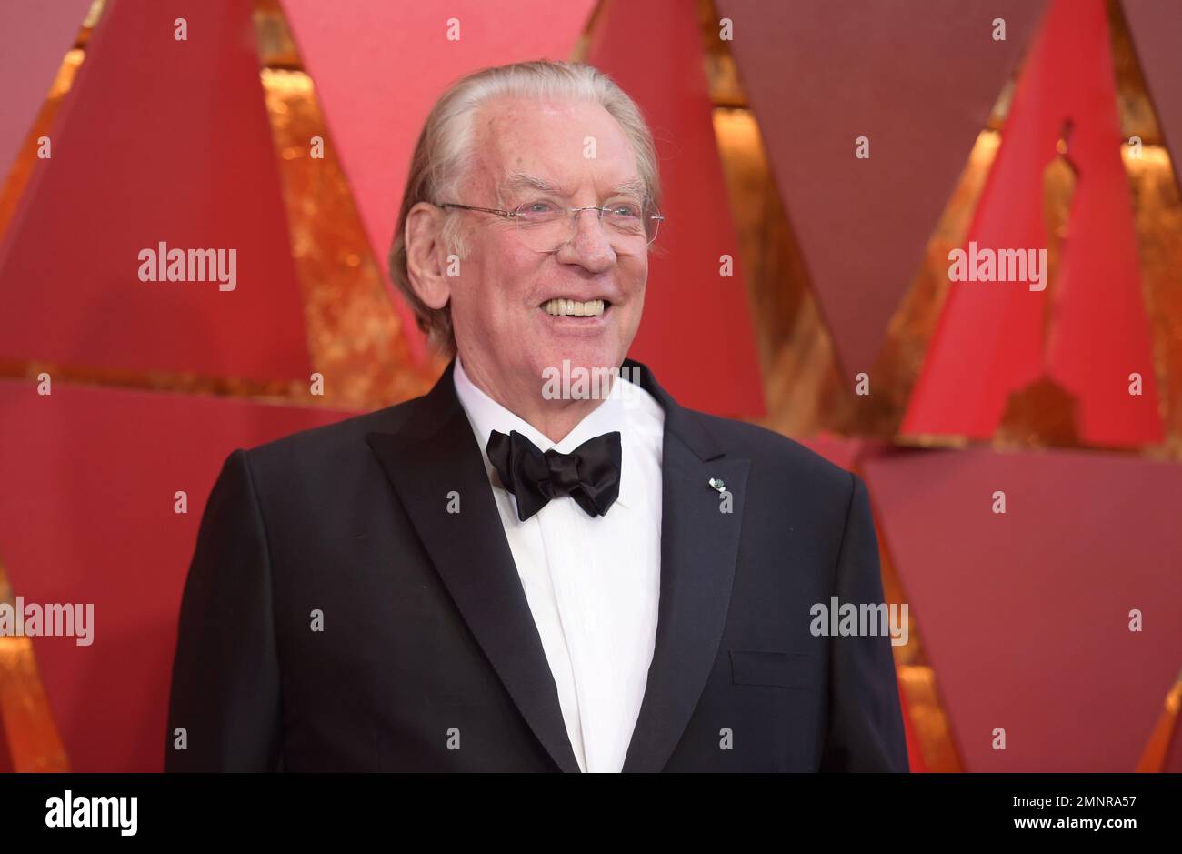 Donald Sutherland arrives at the Oscars on Sunday, March 4, 2018, at ...