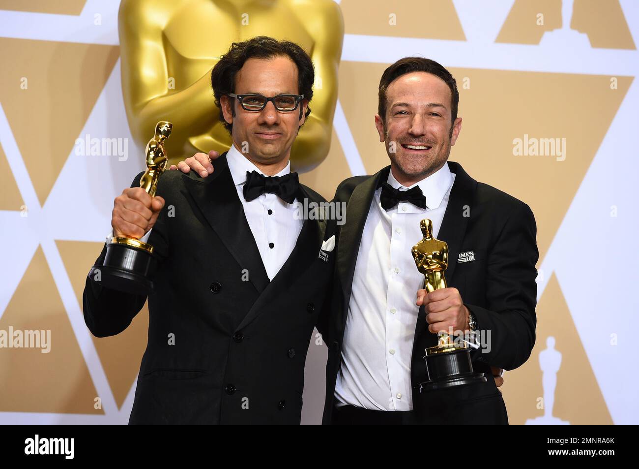 Dan Cogan, left, and Bryan Fogel, winners of the award for best ...