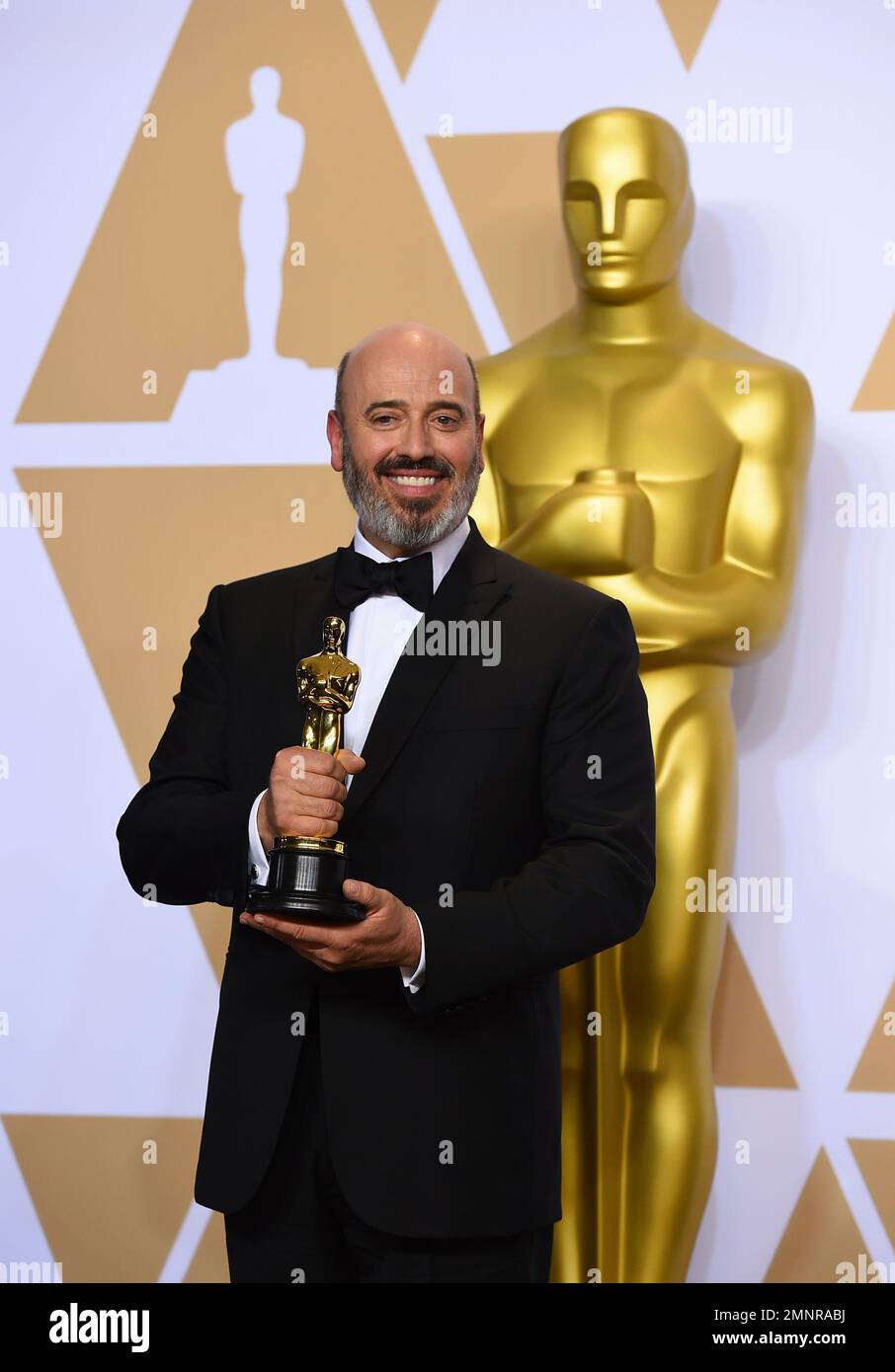 Mark Bridges, winner of the award for best costume design for "Phantom ...