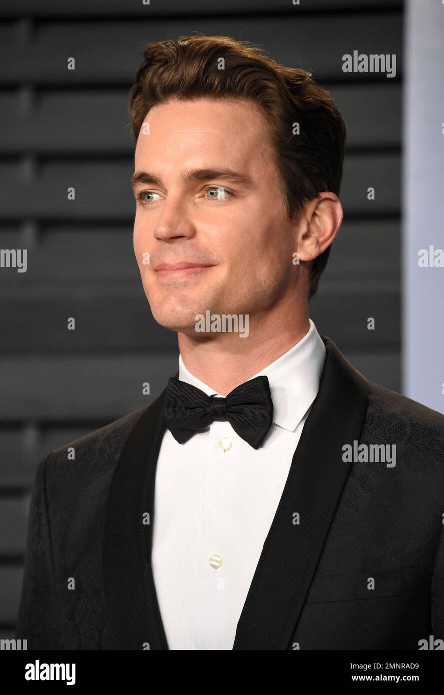 Matt Bomer arrives at the Vanity Fair Oscar Party on Sunday, March 4 ...