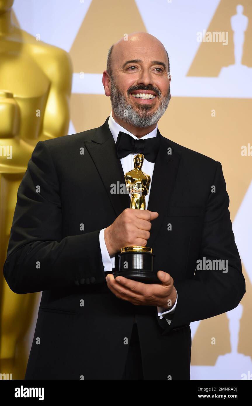 Mark Bridges, winner of the award for best costume design for "Phantom ...