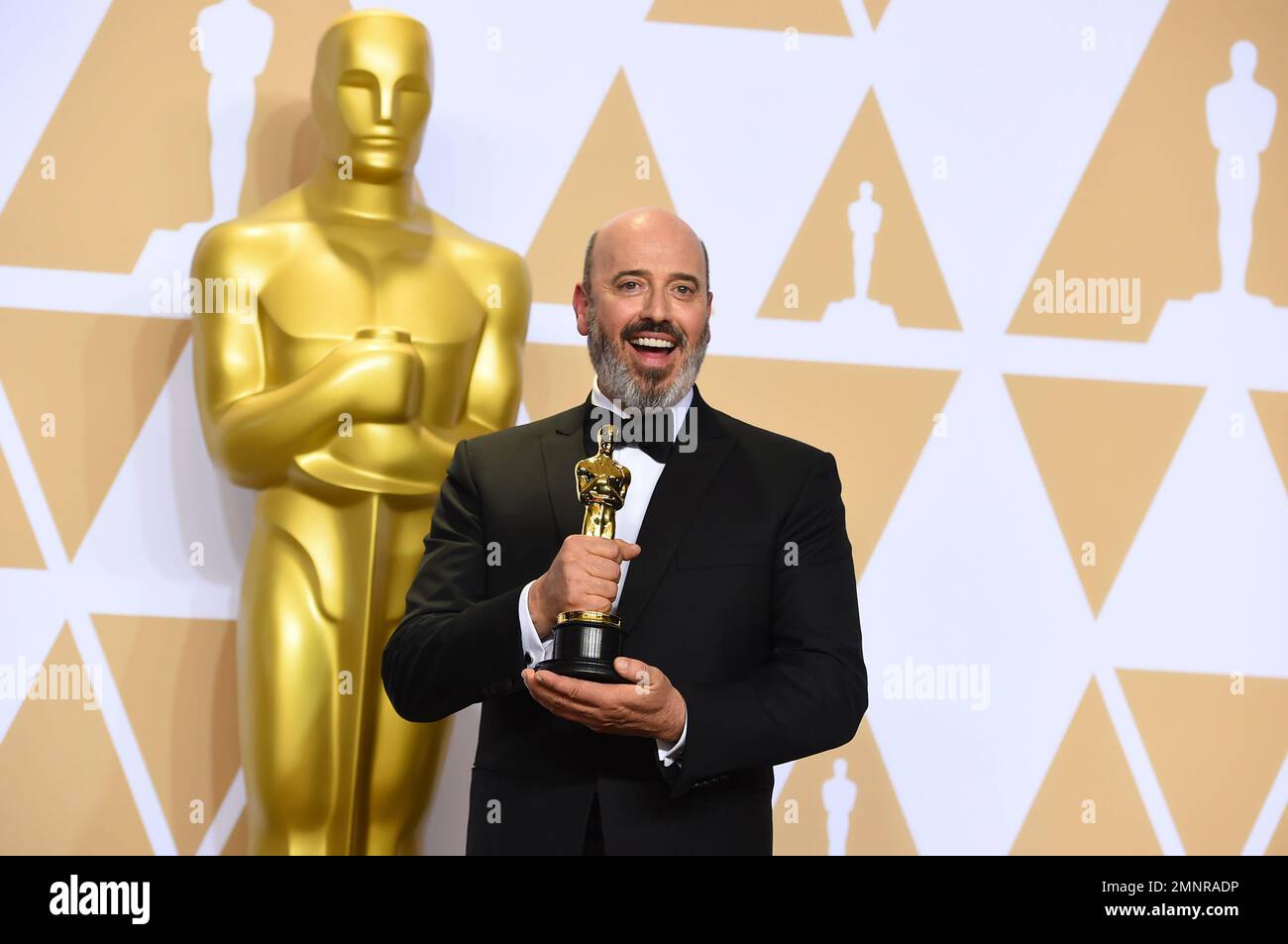 Mark Bridges, winner of the award for best costume design for "Phantom ...