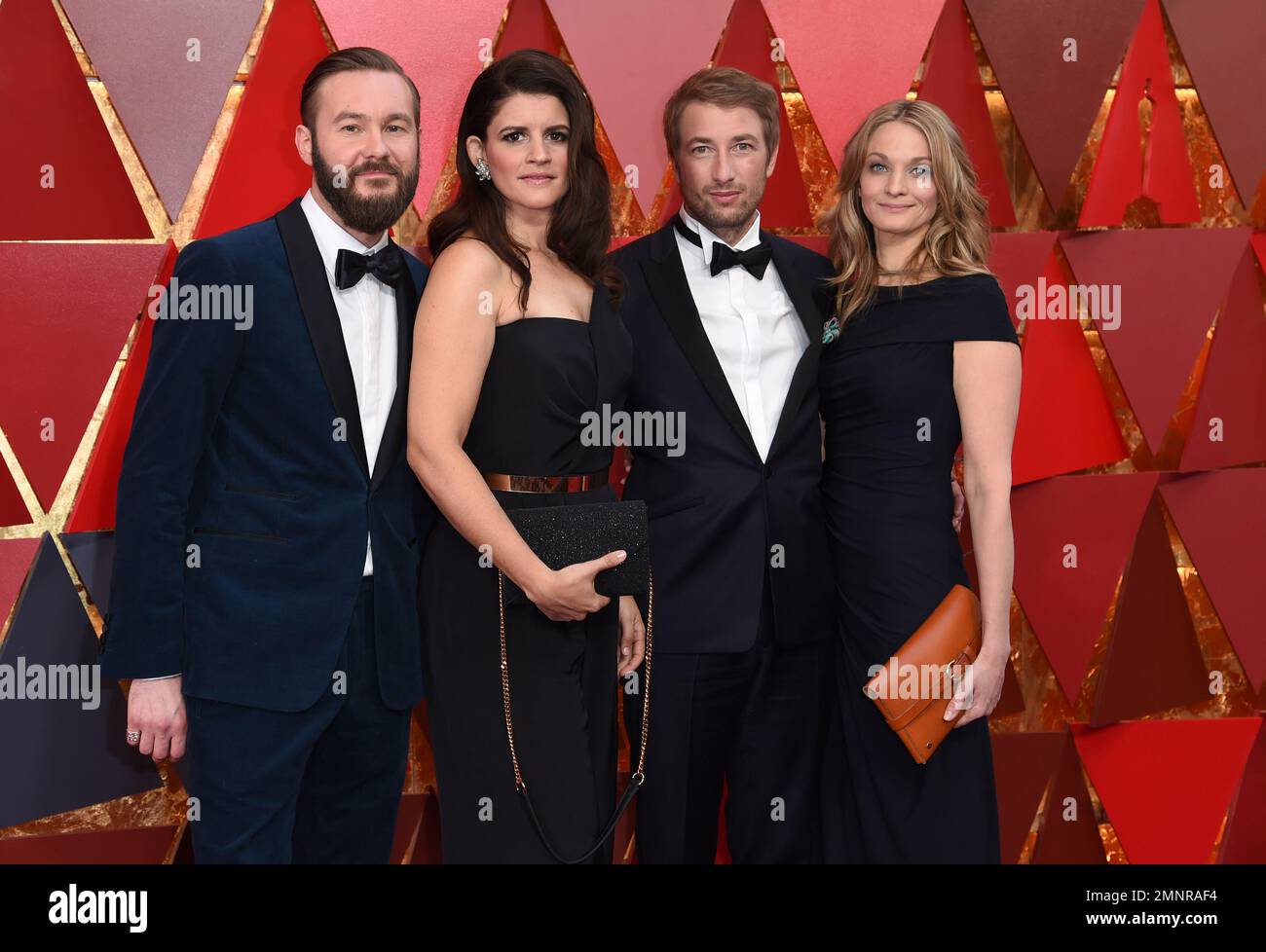 Felix Striegel, from left, Katja Benrath, Tobias Rosen, and Julia ...
