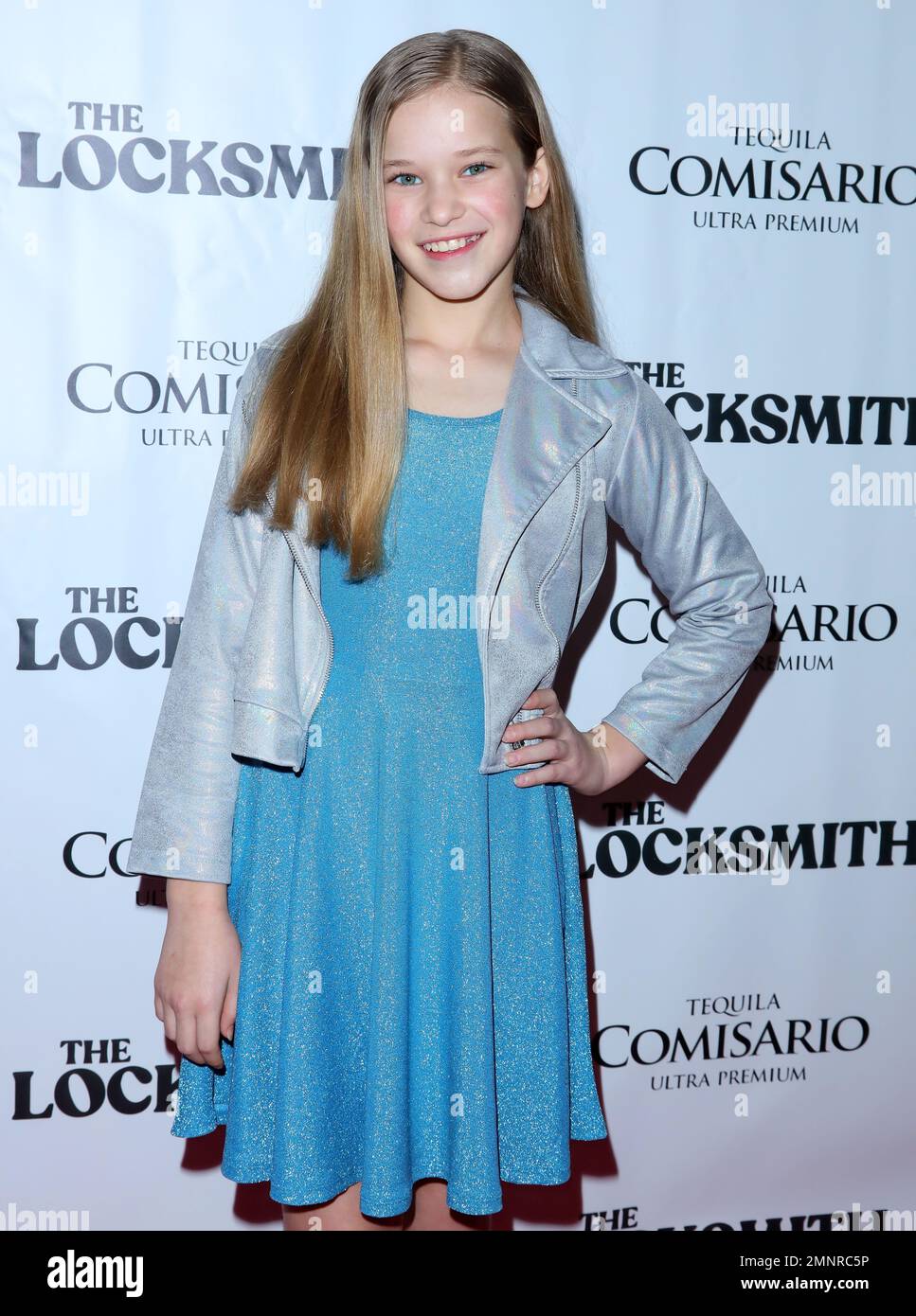 Madeleine Guilbot arrives at The Los Angeles Premiere of The Locksmith ...