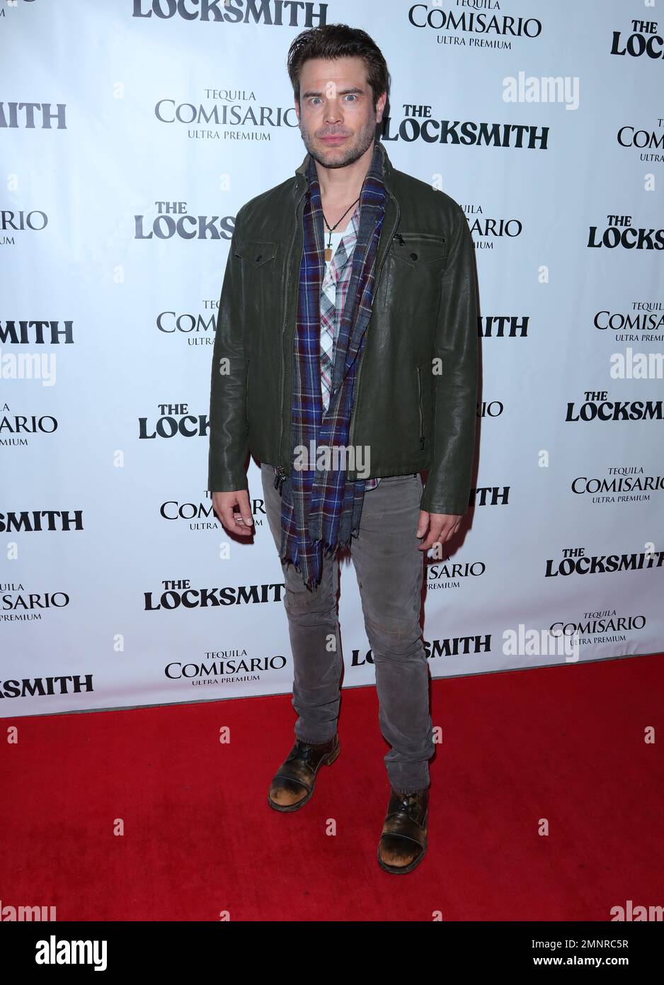 Charlie Weber arrives at The Los Angeles Premiere of The Locksmith held ...