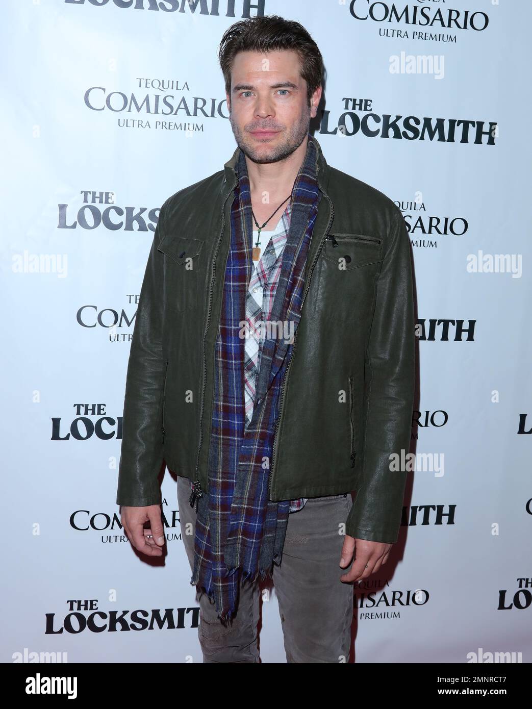 Charlie Weber arrives at The Los Angeles Premiere of The Locksmith held ...