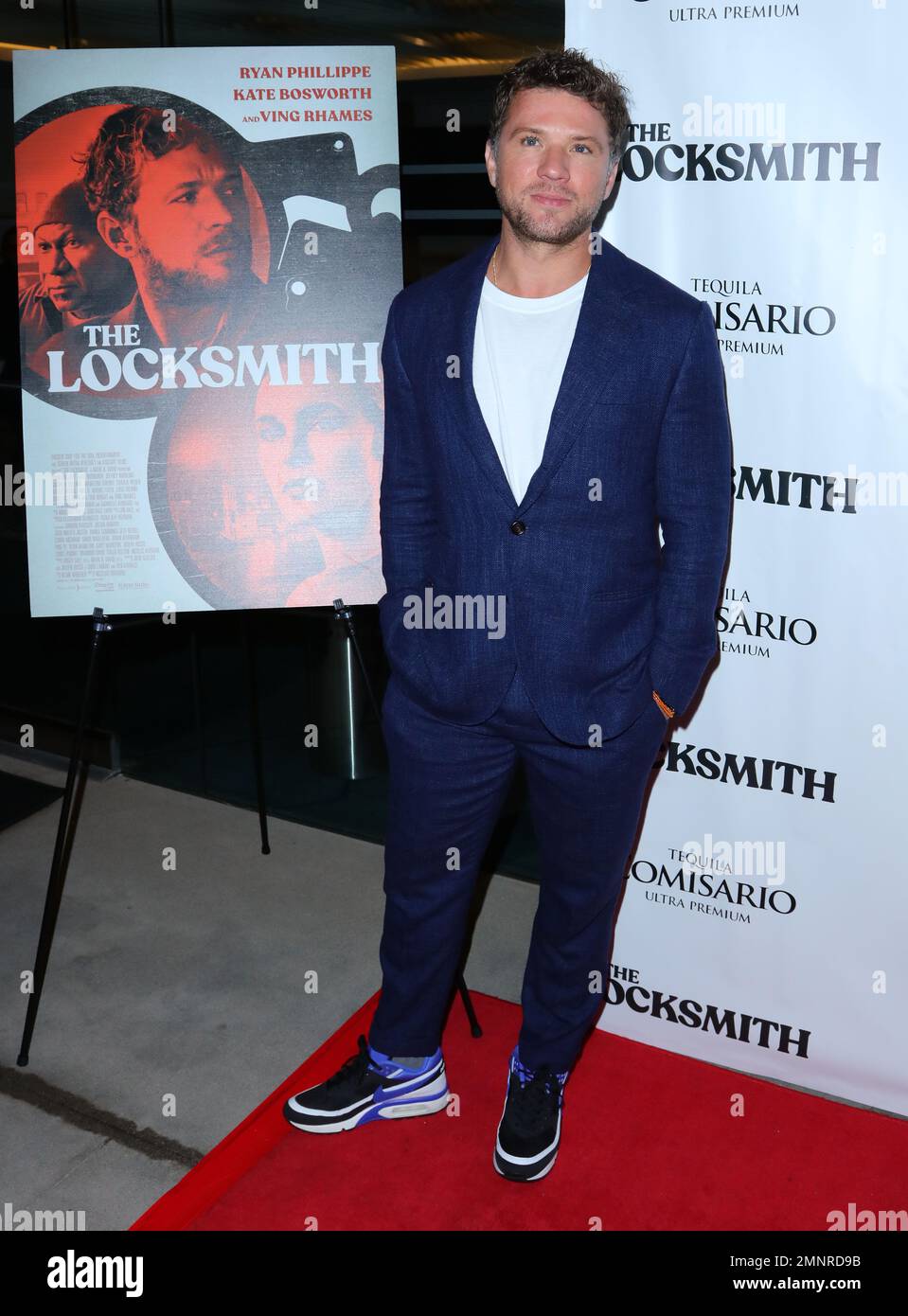 Ryan Phillippe arrives at The Los Angeles Premiere of The Locksmith ...