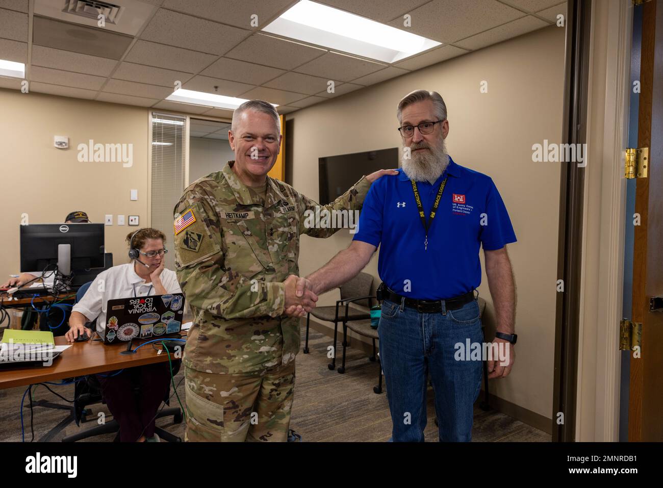 USACE Headquarters Deputy Commander, Maj. Gen. Heitkamp, visits ...
