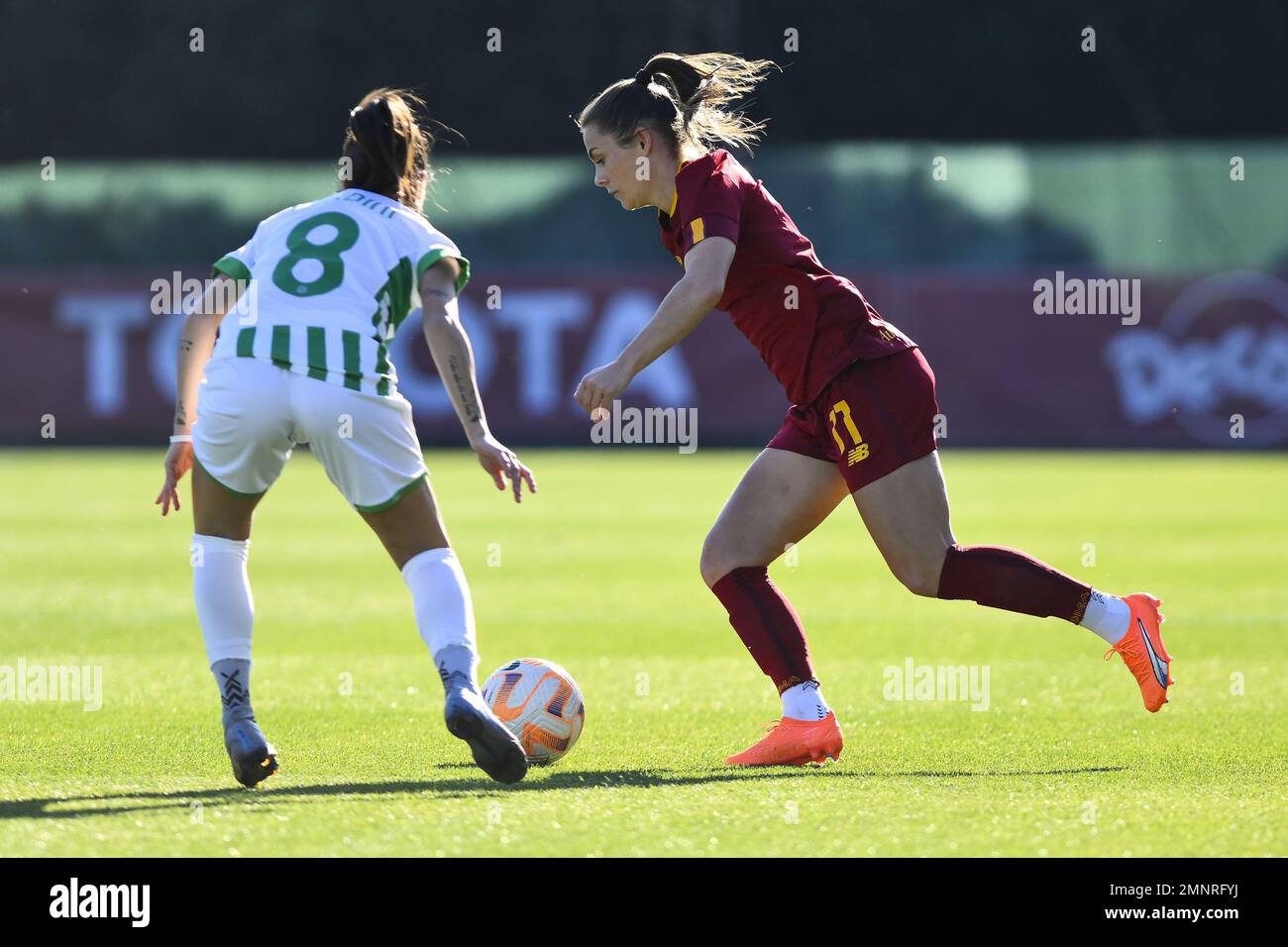Emilie Bosshard Haavi of A.S. Roma during the 15th day of the Serie A ...