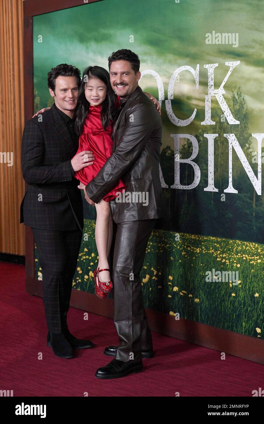 New York, NY, USA. 30th Jan, 2023. Jonathan Groff, Kristen Cui, Ben ...