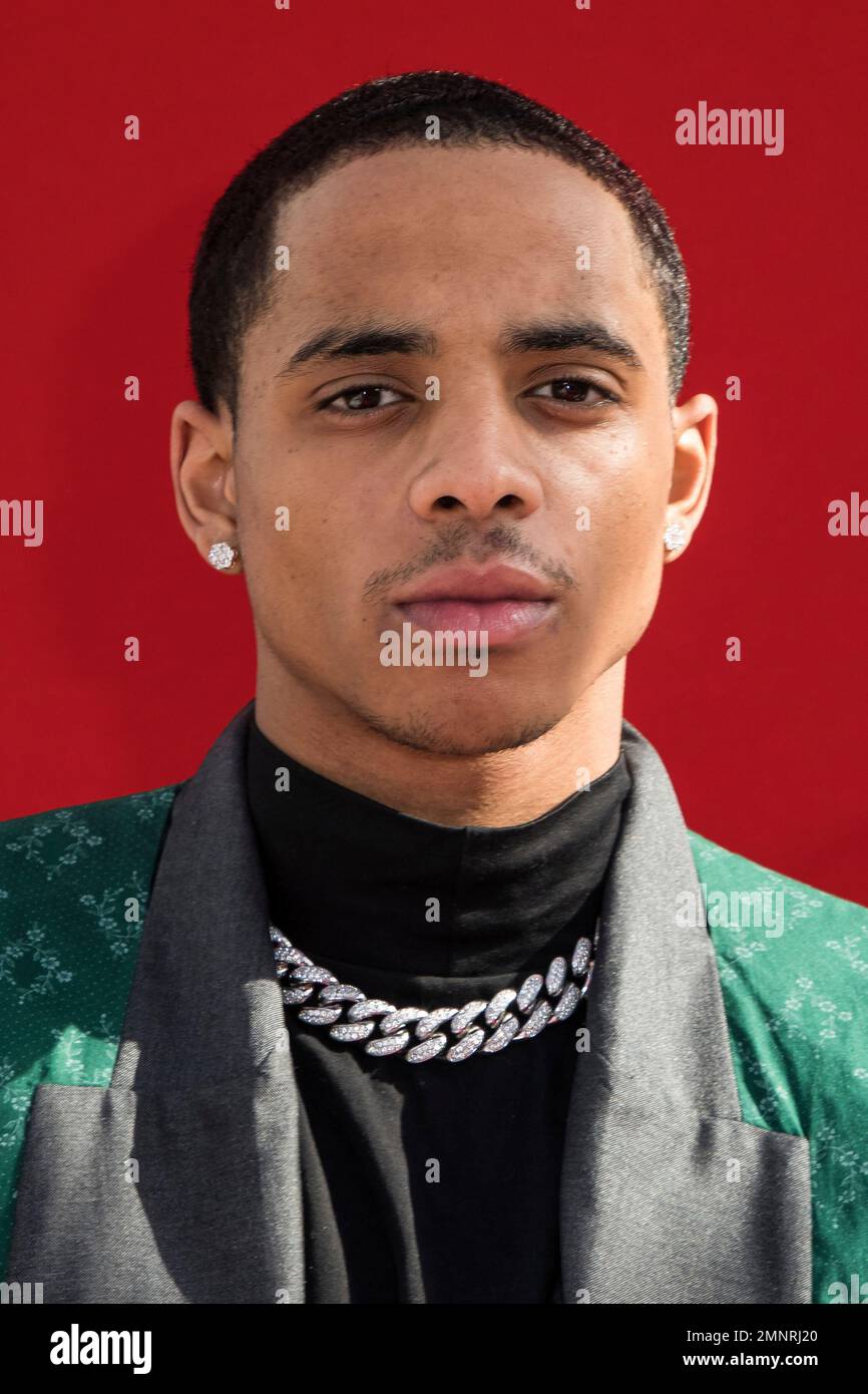 Cordell Broadus poses for photographers before the Andreas Kronthaler ...