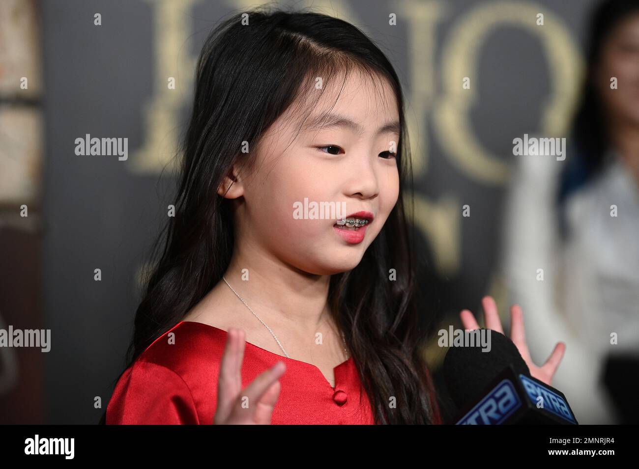 Kristen Cui attends the "Knock at the Cabin" world premiere at Jazz at Lincoln Center's ...