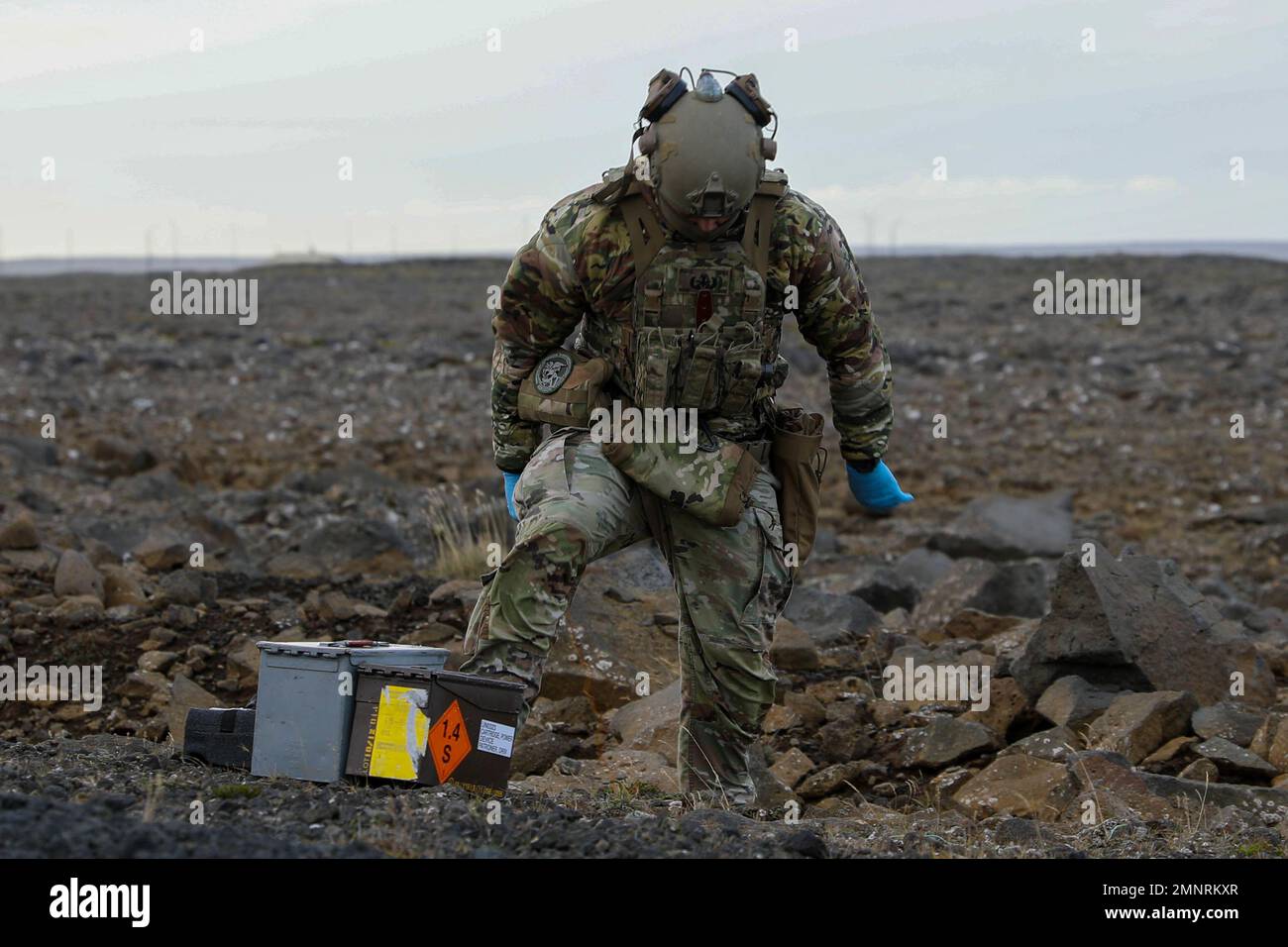 U.S. Army Sgt. Timothy King, 702nd Explosive Ordnance Disposal Company ...