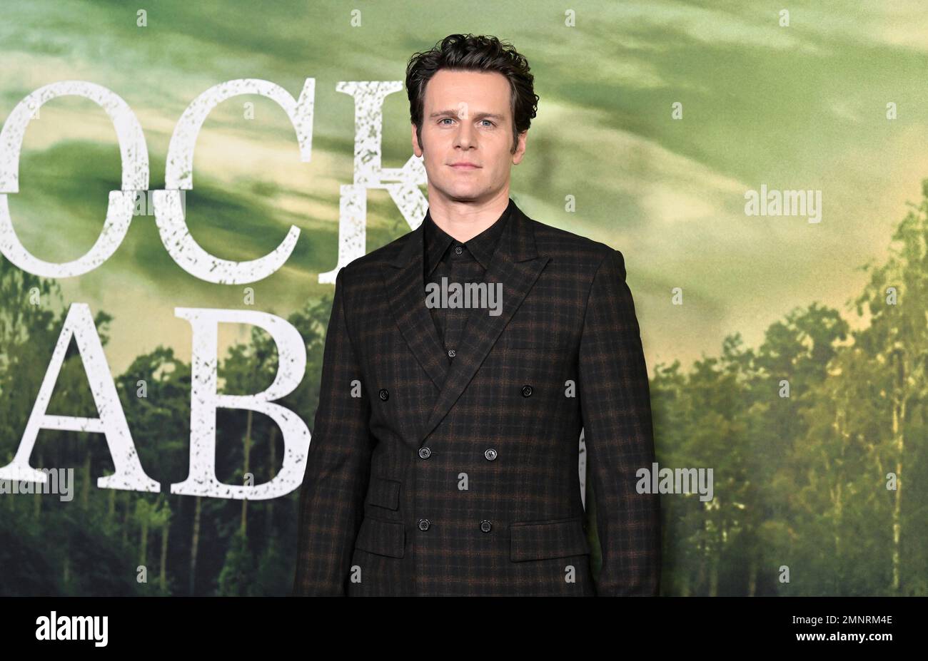 Jonathan Groff attends the "Knock at the Cabin" world premiere at Jazz ...