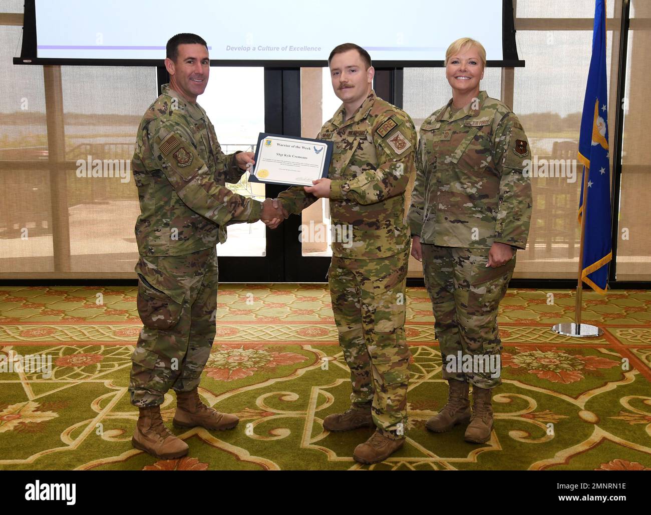 Let's give Staff Sgt. Kyle Cremeans from the 81st Civil Engineering ...