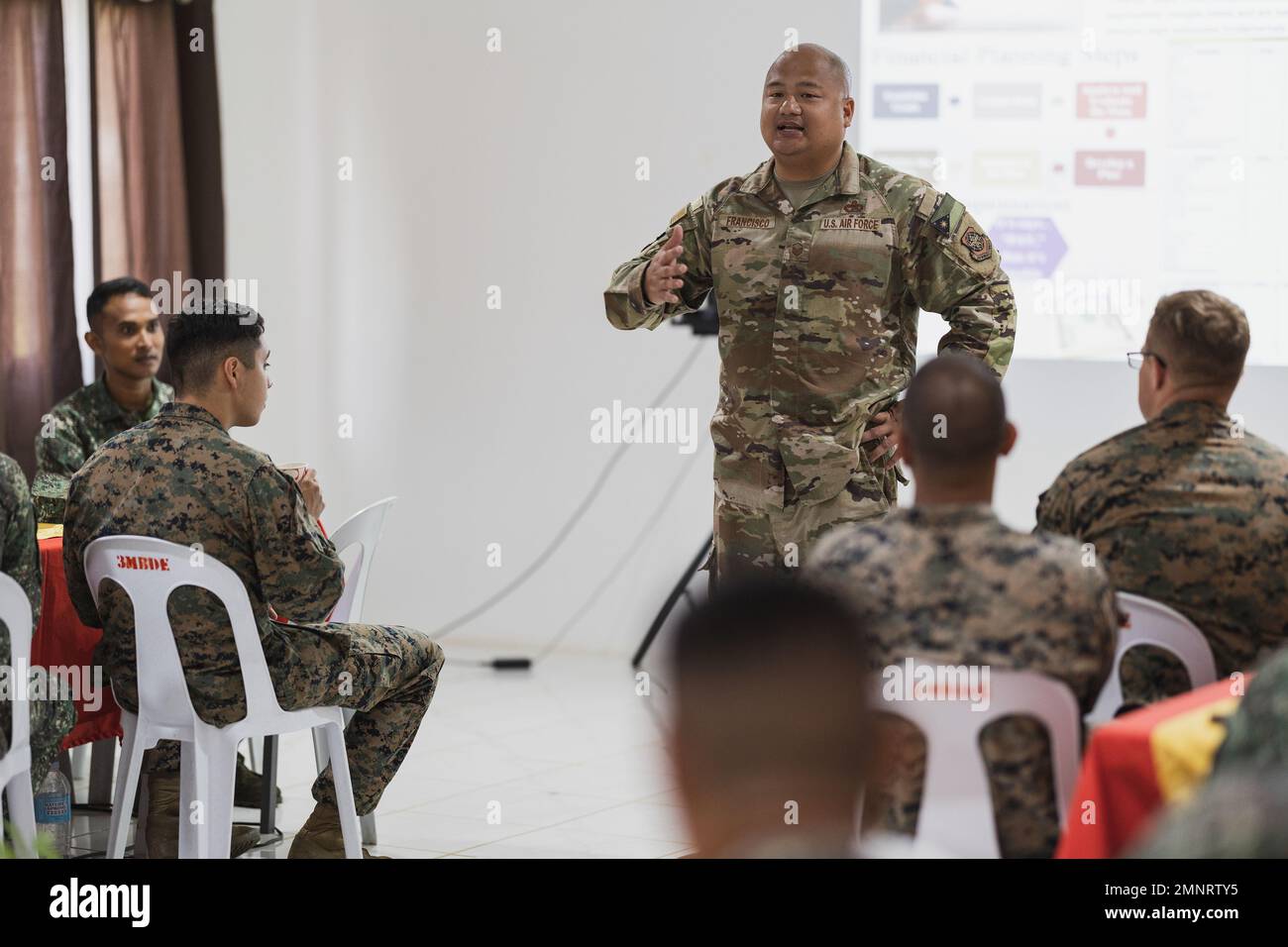 U.S. Air Force Master Sgt. Ramchand Francisco, vehicle management ...