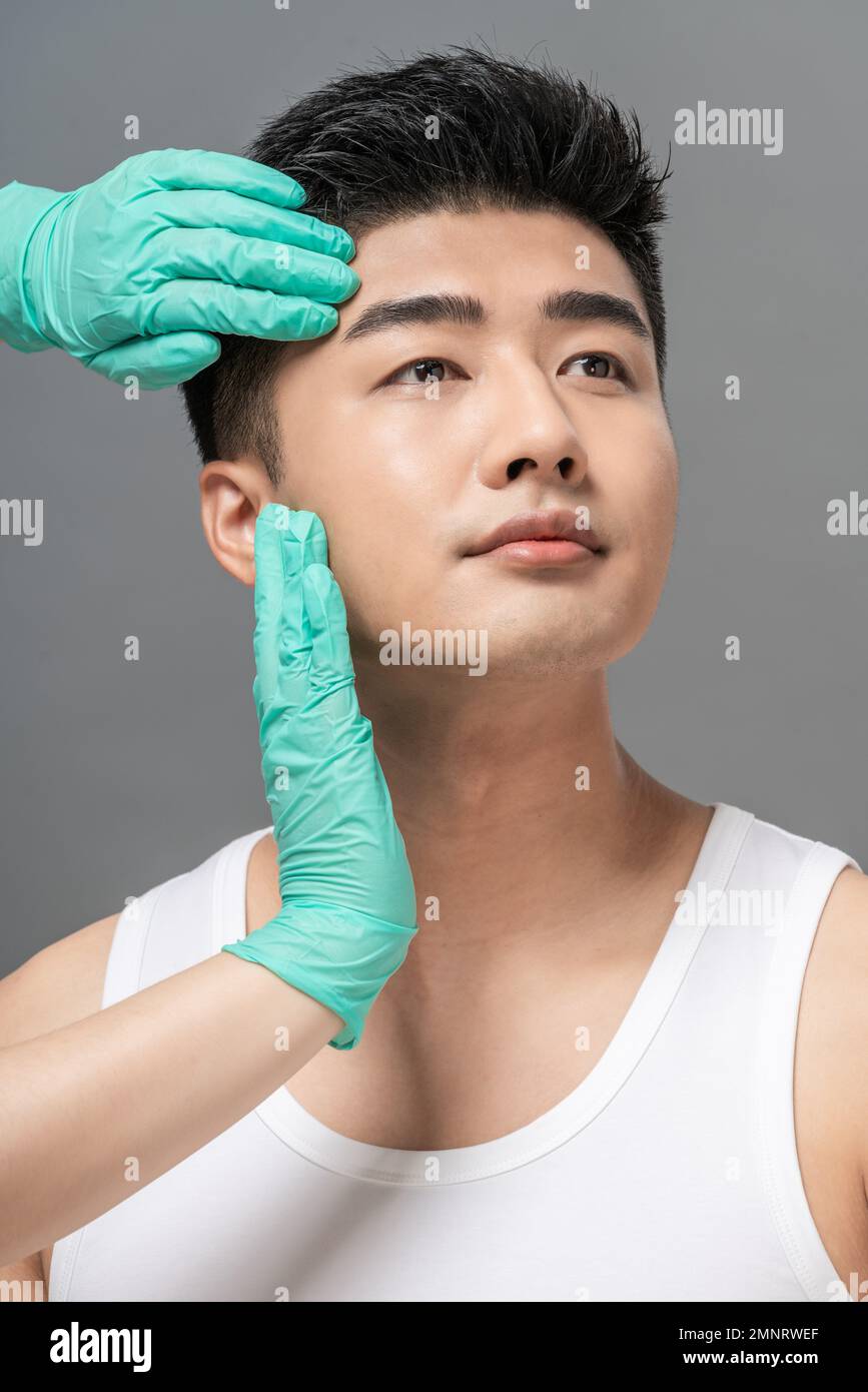 Men's medical beauty Stock Photo - Alamy