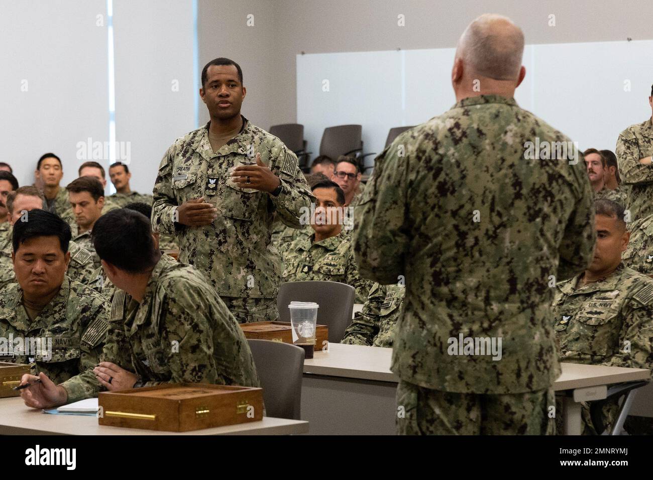CORONADO, Calif. (Oct. 5, 2022) Logistics Specialist 1st Class Jordan Creath, assigned to Naval ...