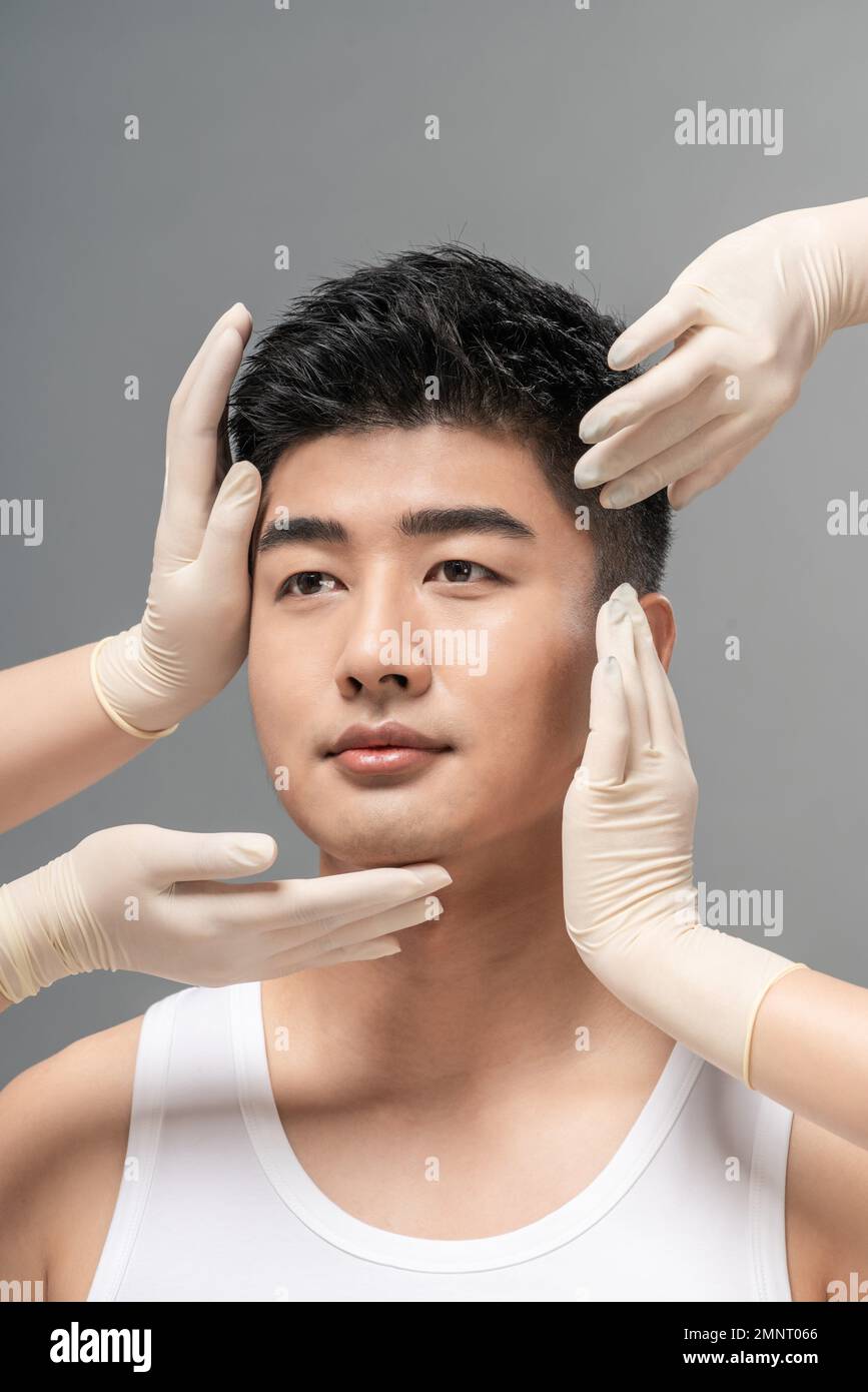 Men's medical beauty Stock Photo - Alamy