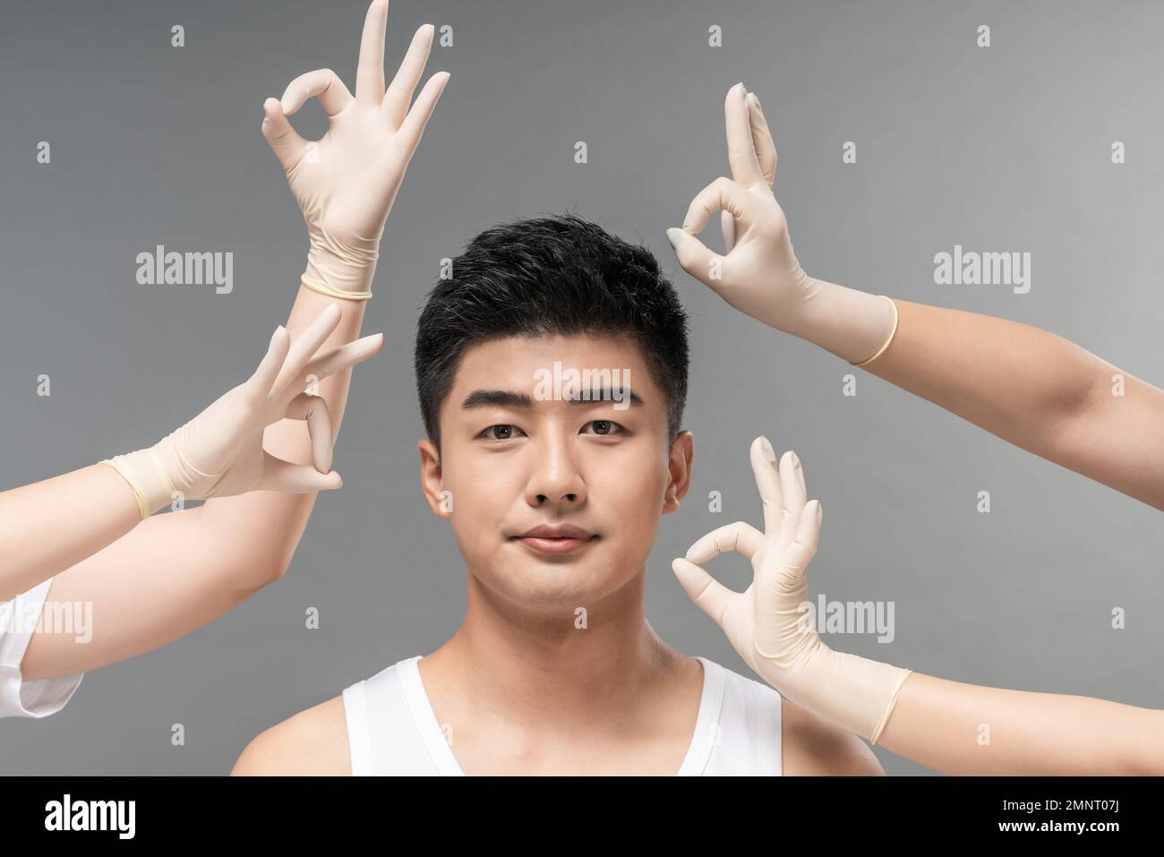 Men's medical beauty Stock Photo - Alamy