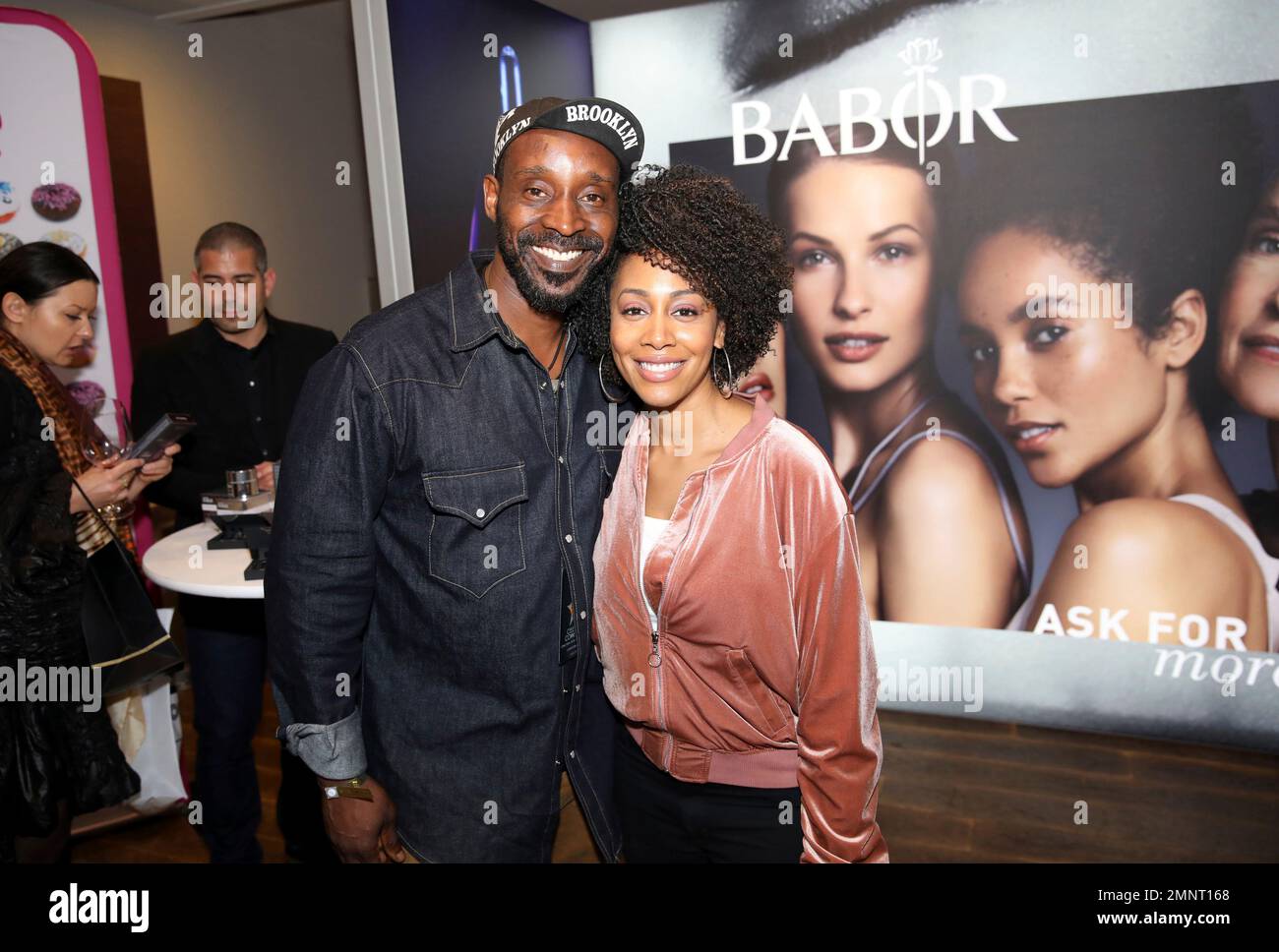 Rob Morgan, left, and Simone Missick attend Day 2 of the Kari Feinstein ...