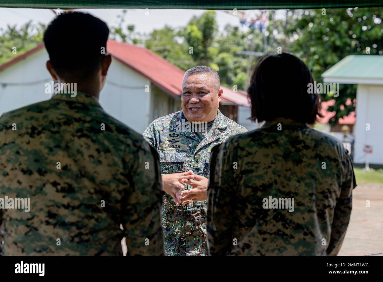 Philippine Marine Corps Brig. Gen. Jimmy D. Larida, commanding general ...