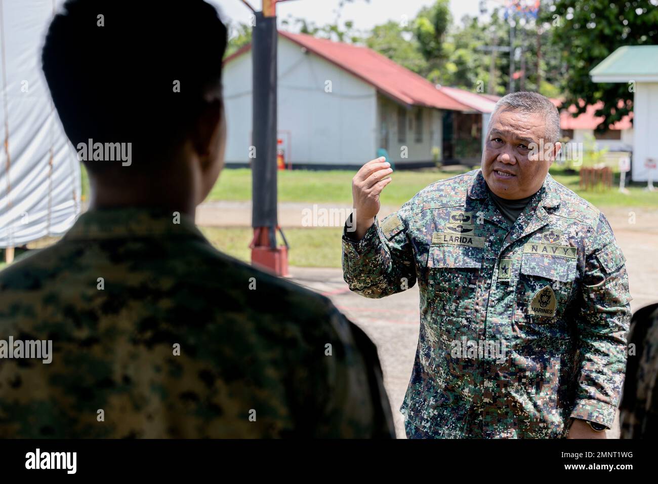 Philippine Marine Corps Brig. Gen. Jimmy D. Larida, commanding general ...
