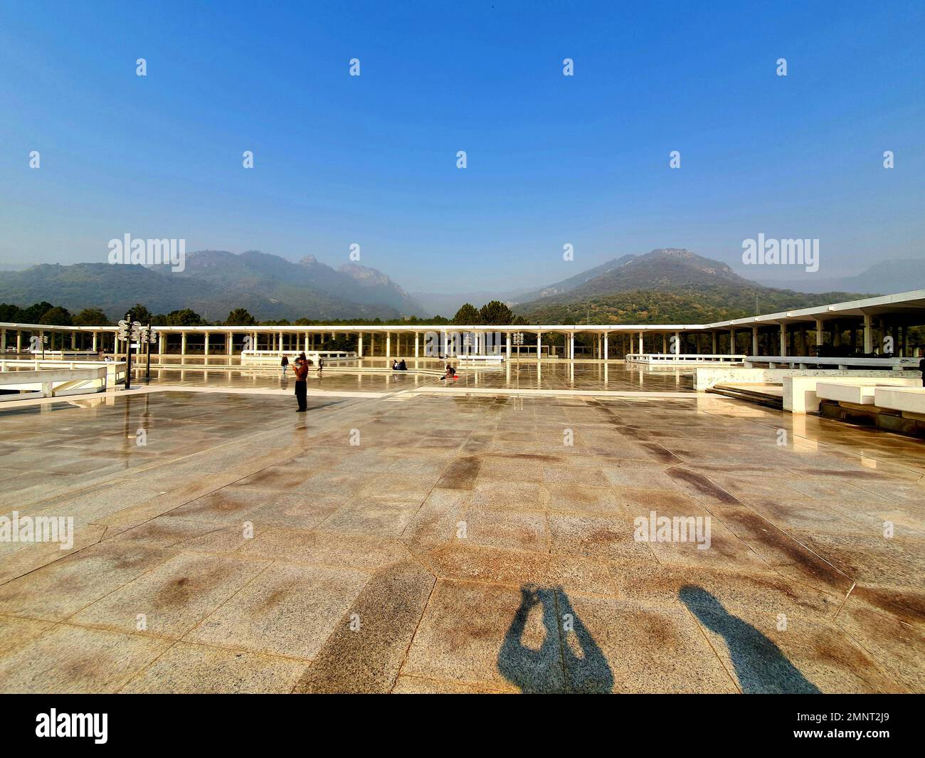 Faisal Mosque , Islamabad, Pakistan Stock Photo - Alamy