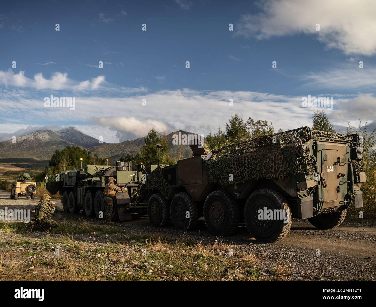U.S. Marines with 3rd Transportation Battalion, Combat Logistics ...