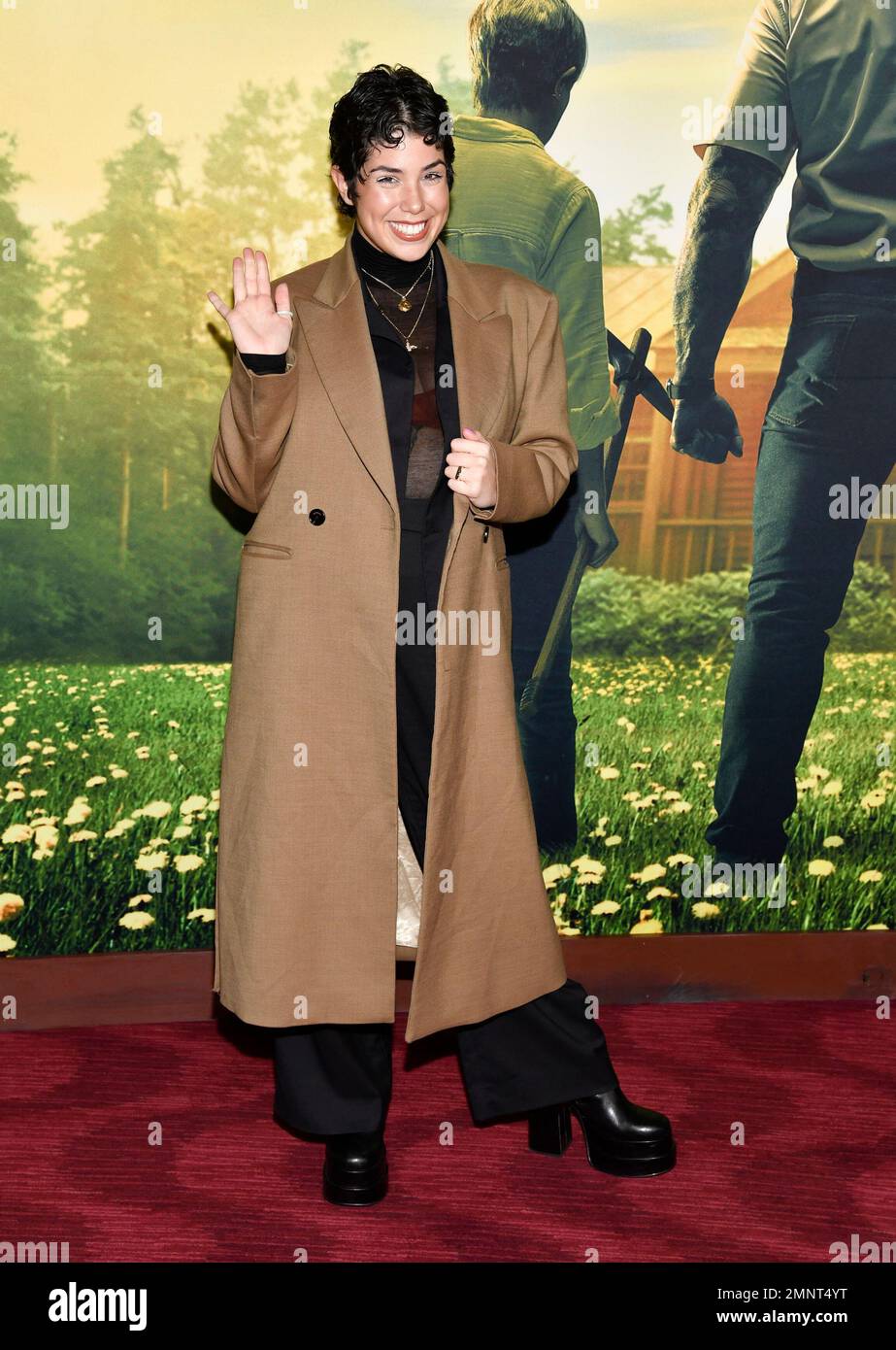 Jessica Darrow attends the "Knock at the Cabin" world premiere at Jazz ...