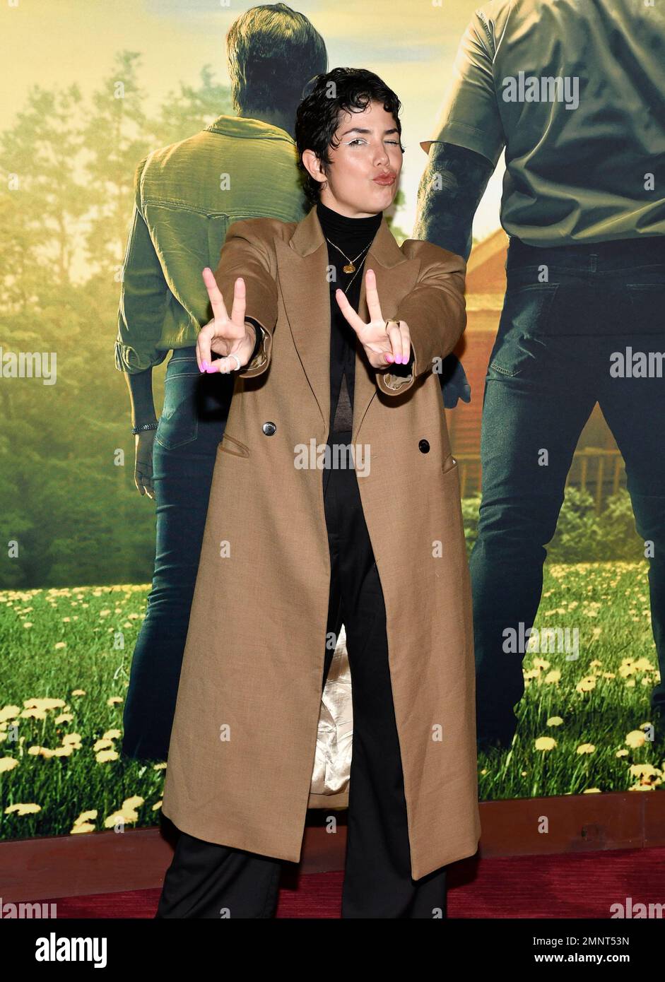 Jessica Darrow attends the "Knock at the Cabin" world premiere at Jazz ...