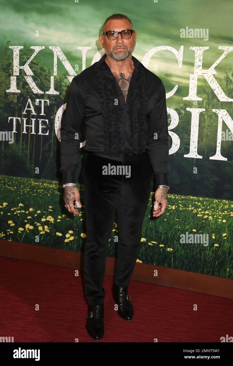 January 30, 2023, New York City, New York, USA: Actor DAVE BAUTISTA ...