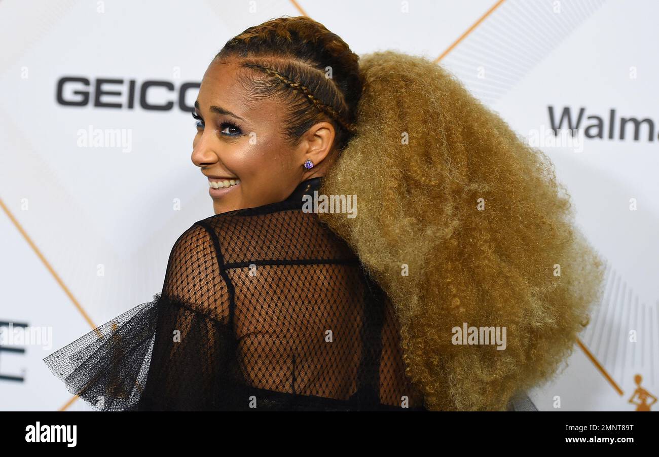 Amanda Seales arrives at the 11th Annual Essence Black Women in ...