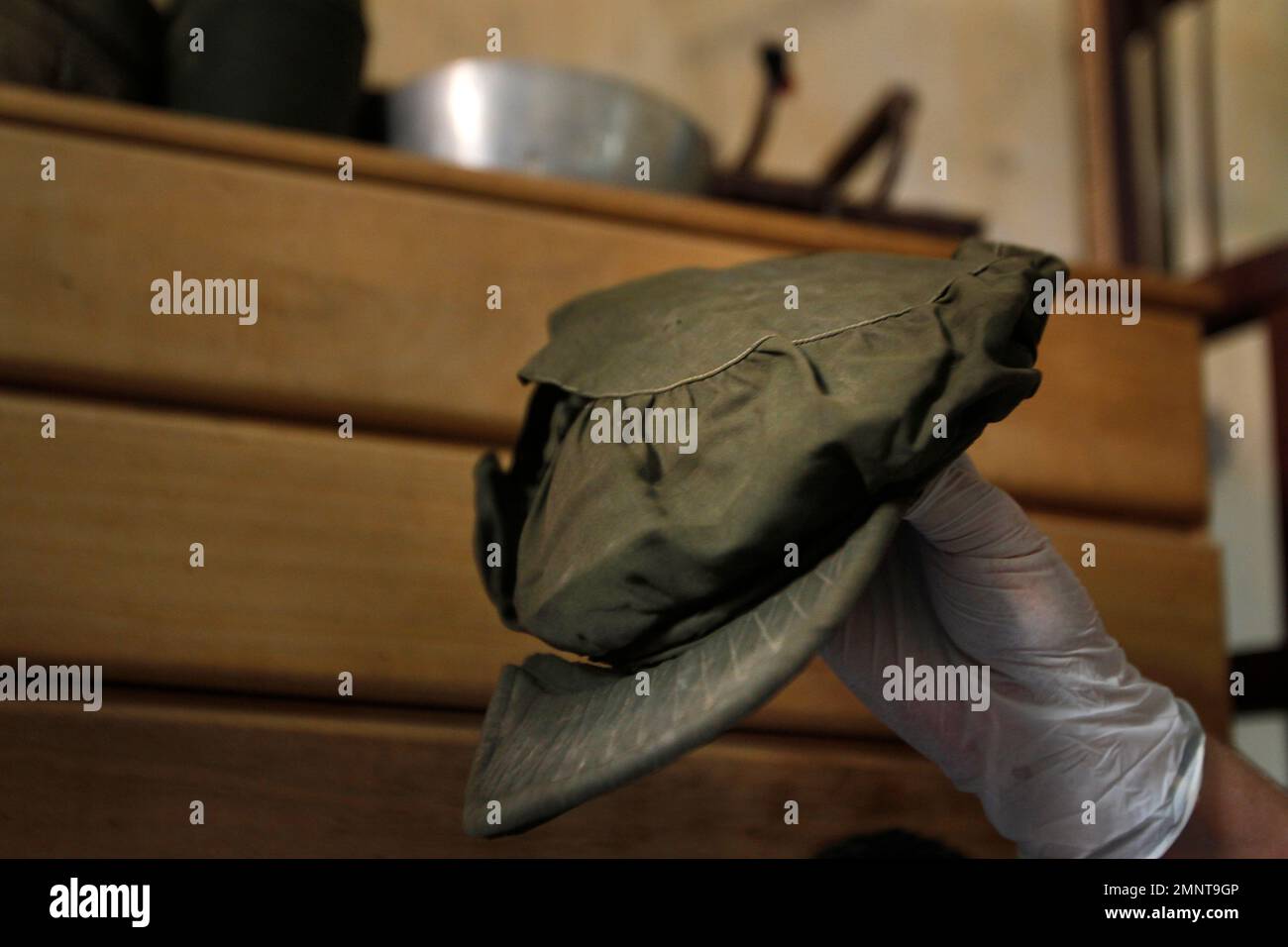 In this Feb. 5, 2018, photo, leading textile conservationist Julia ...