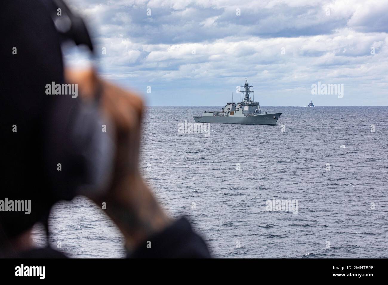 SEA OF JAPAN (Oct 6, 2022) Ships from the U.S., Japan and Republic of ...