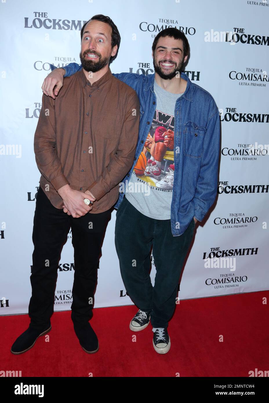 Nicolas Harvard, Noah Centineo arrives at The Los Angeles Premiere of ...