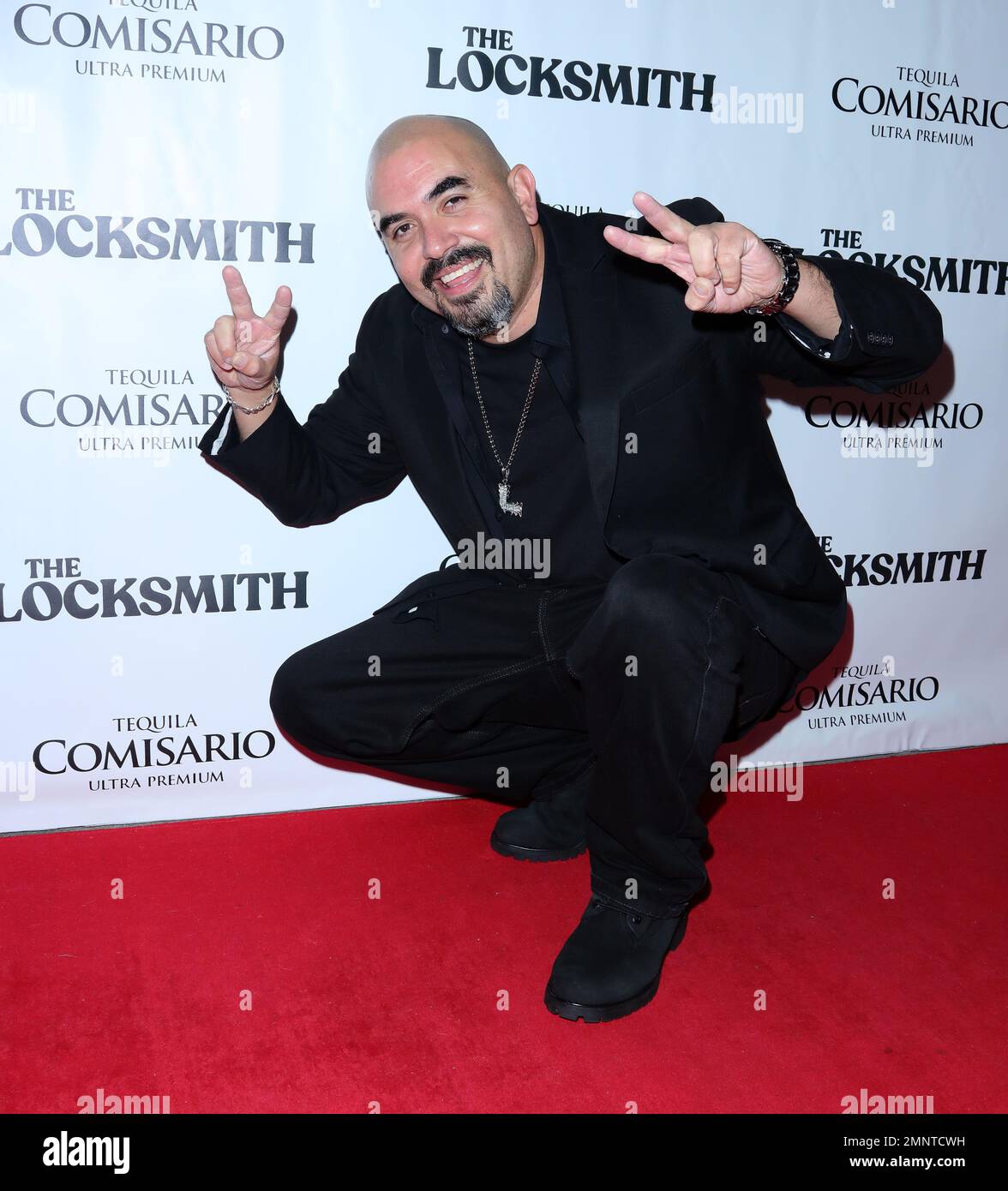 Noel Gugliemi arrives at The Los Angeles Premiere of The Locksmith held ...