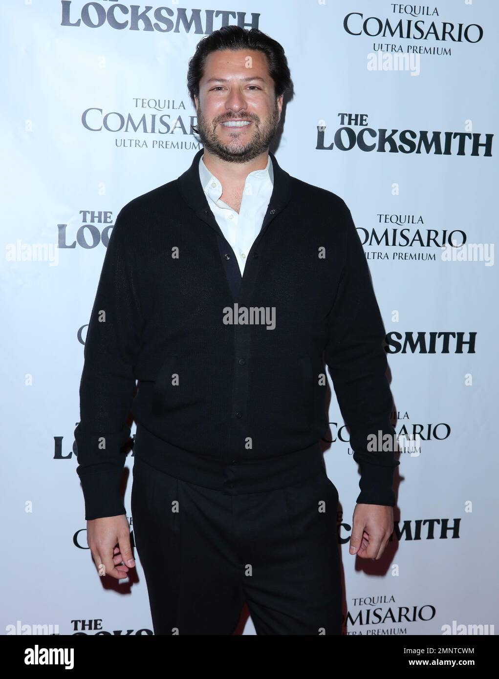 Caleb Wilson arrives at The Los Angeles Premiere of The Locksmith held ...