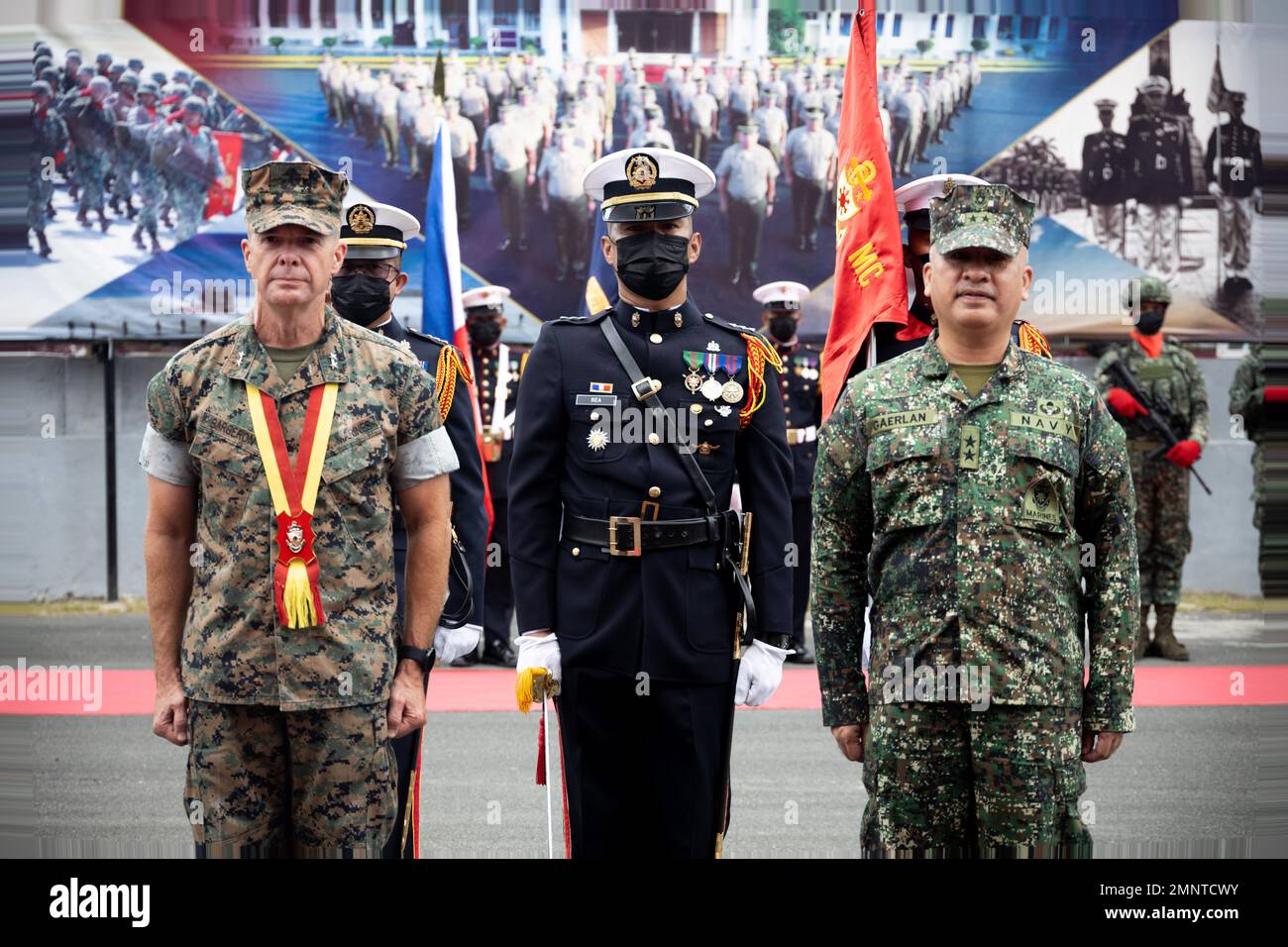 U.S. Marine Corps Maj. Gen. Jay Bargeron, commanding general of 3d ...