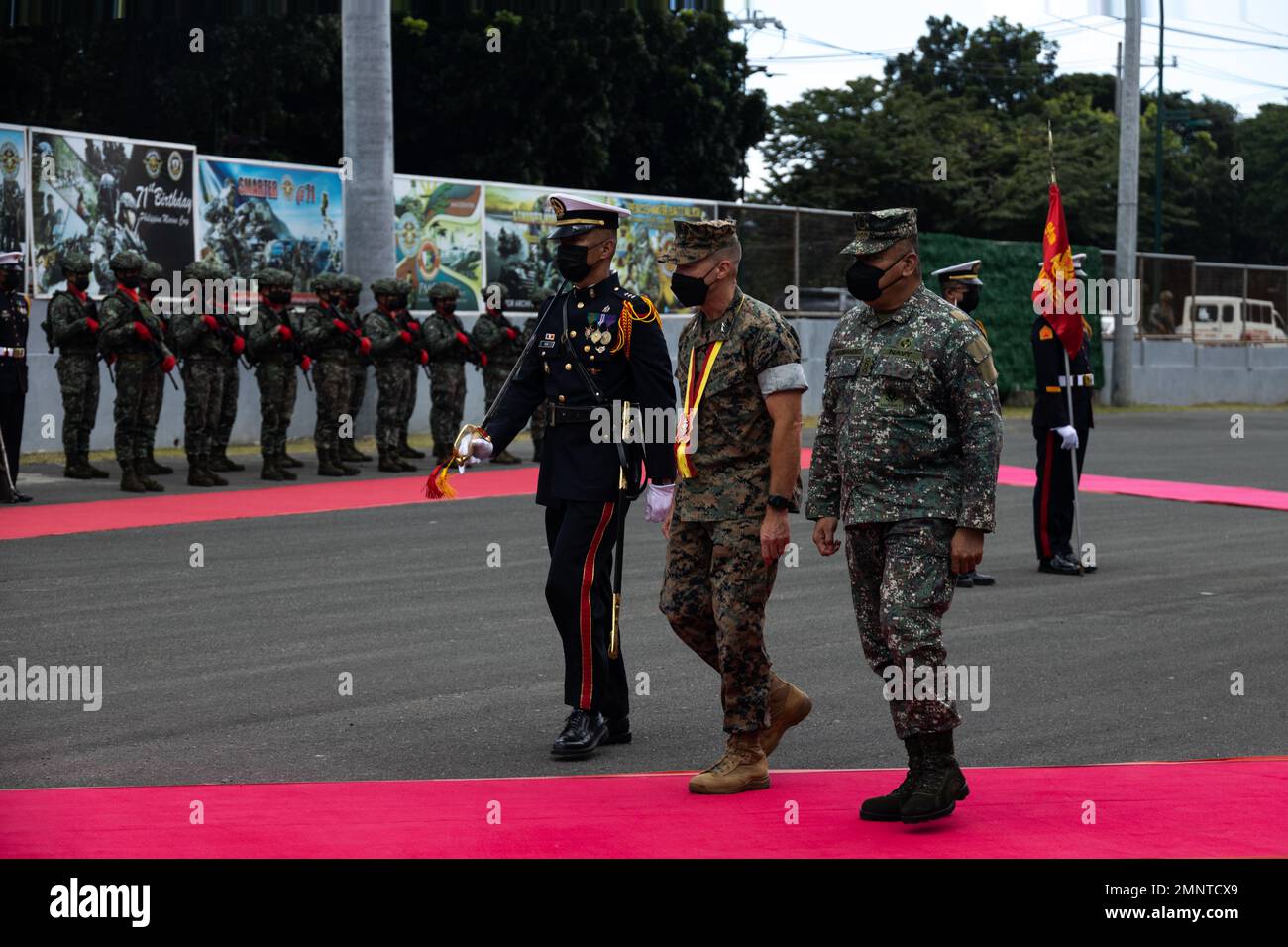 U.S. Marine Corps Maj. Gen. Jay Bargeron, commanding general of 3d ...