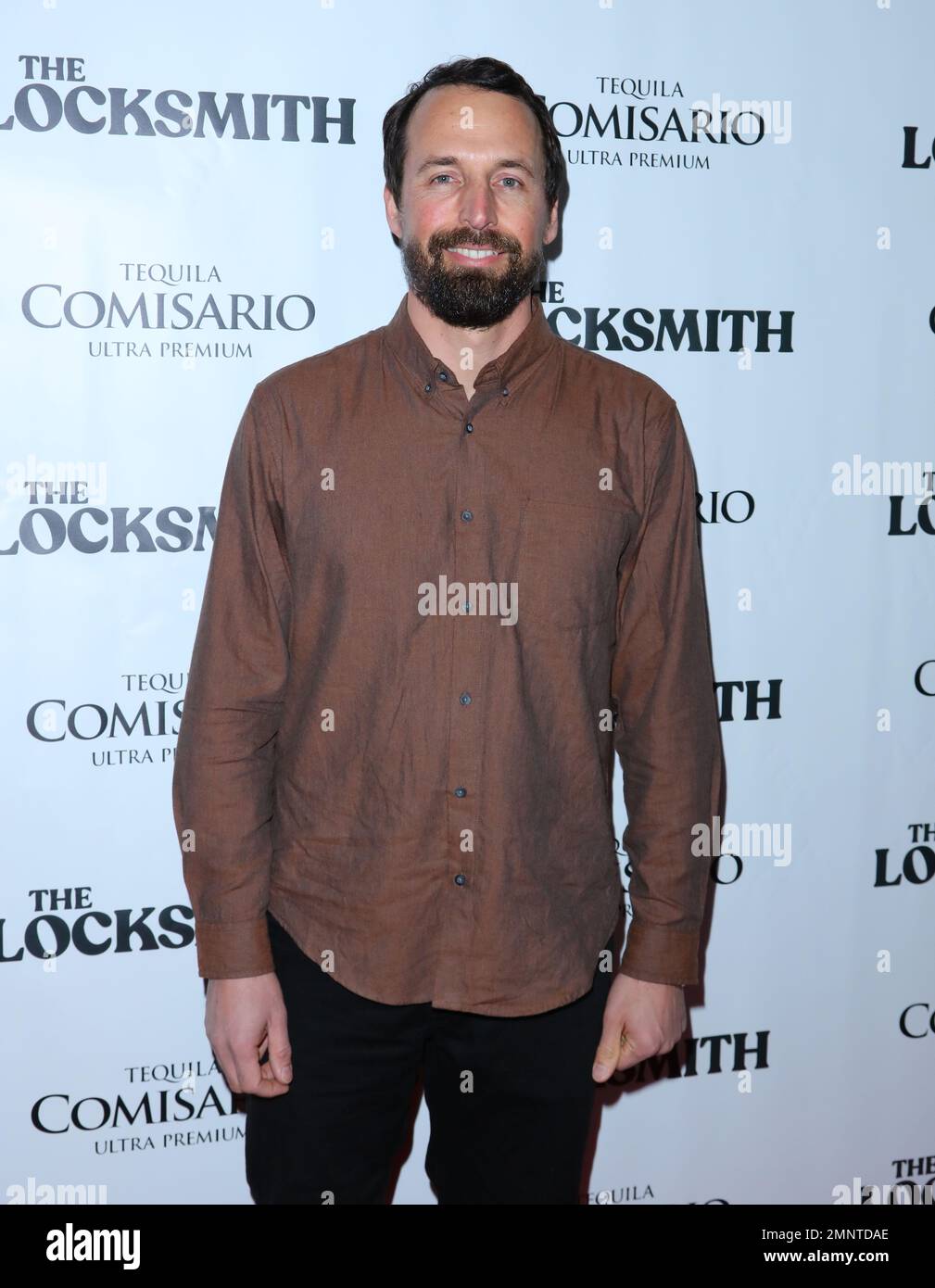 Nicolas Harvard arrives at The Los Angeles Premiere of The Locksmith ...