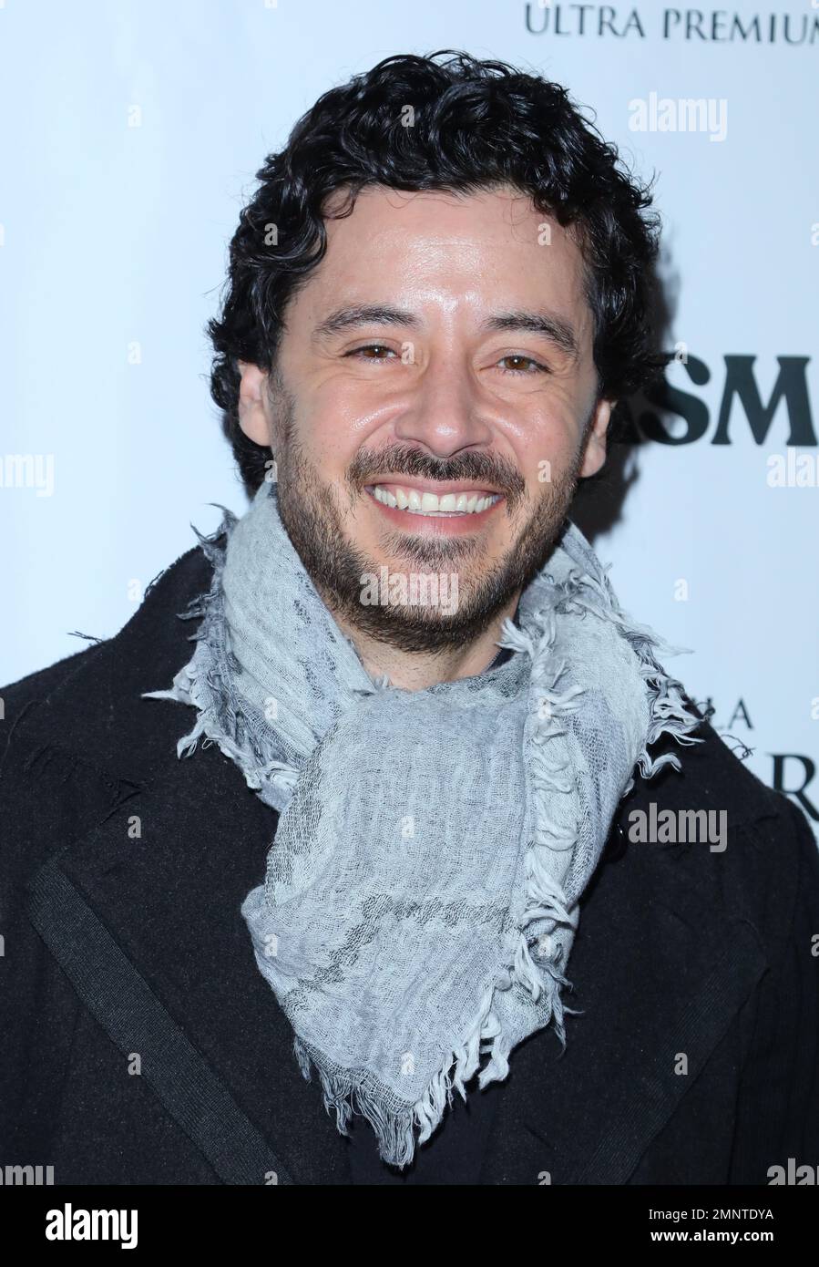 George Akram arrives at The Los Angeles Premiere of The Locksmith held ...