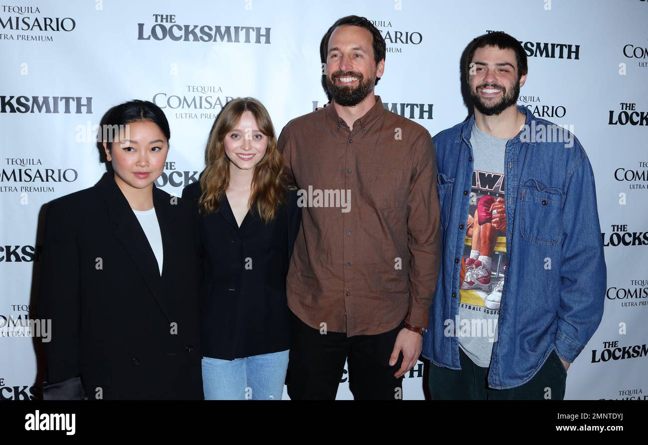 Lana Condor, Madeleine Arthur, Nicolas Harvard, Noah Centineo arrives ...