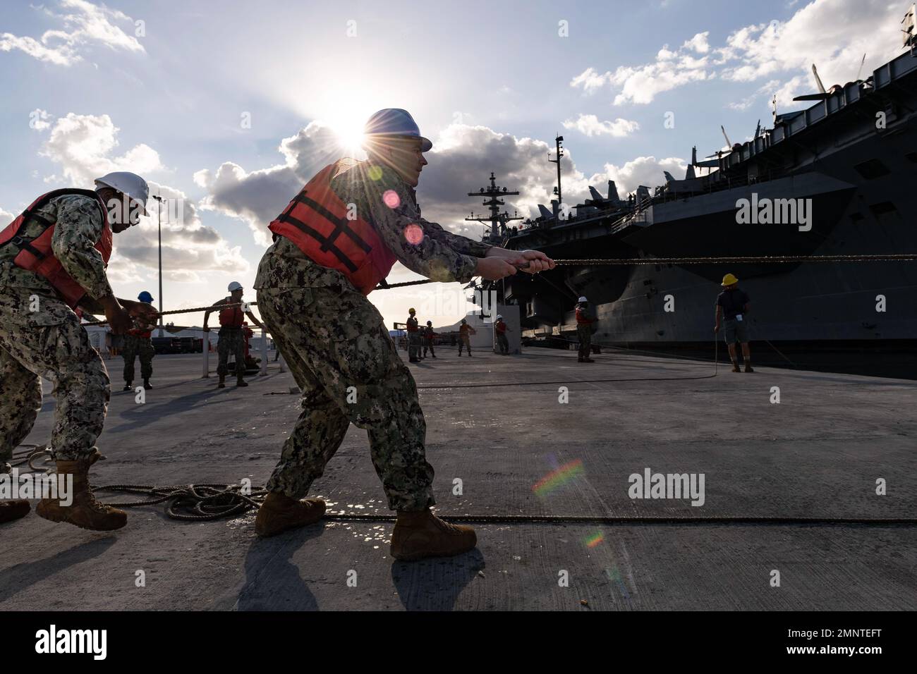 NAVAL SUPPORT ACTIVITY SOUDA BAY, Greece (Oct. 06, 2022) Sailors ...