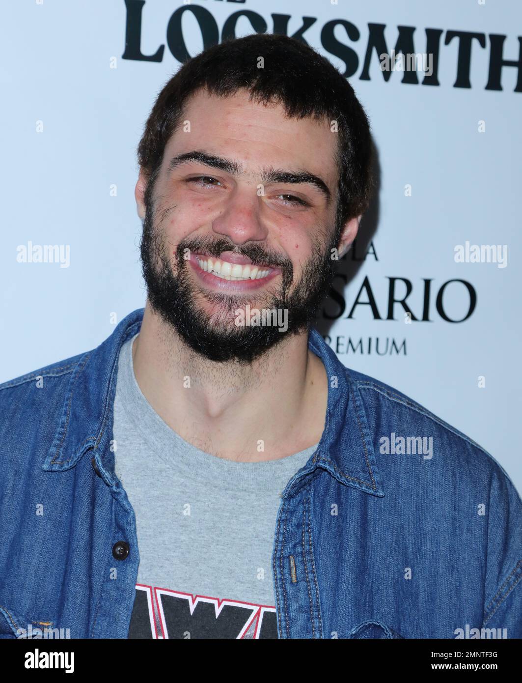 Noah Centineo arrives at The Los Angeles Premiere of The Locksmith held ...