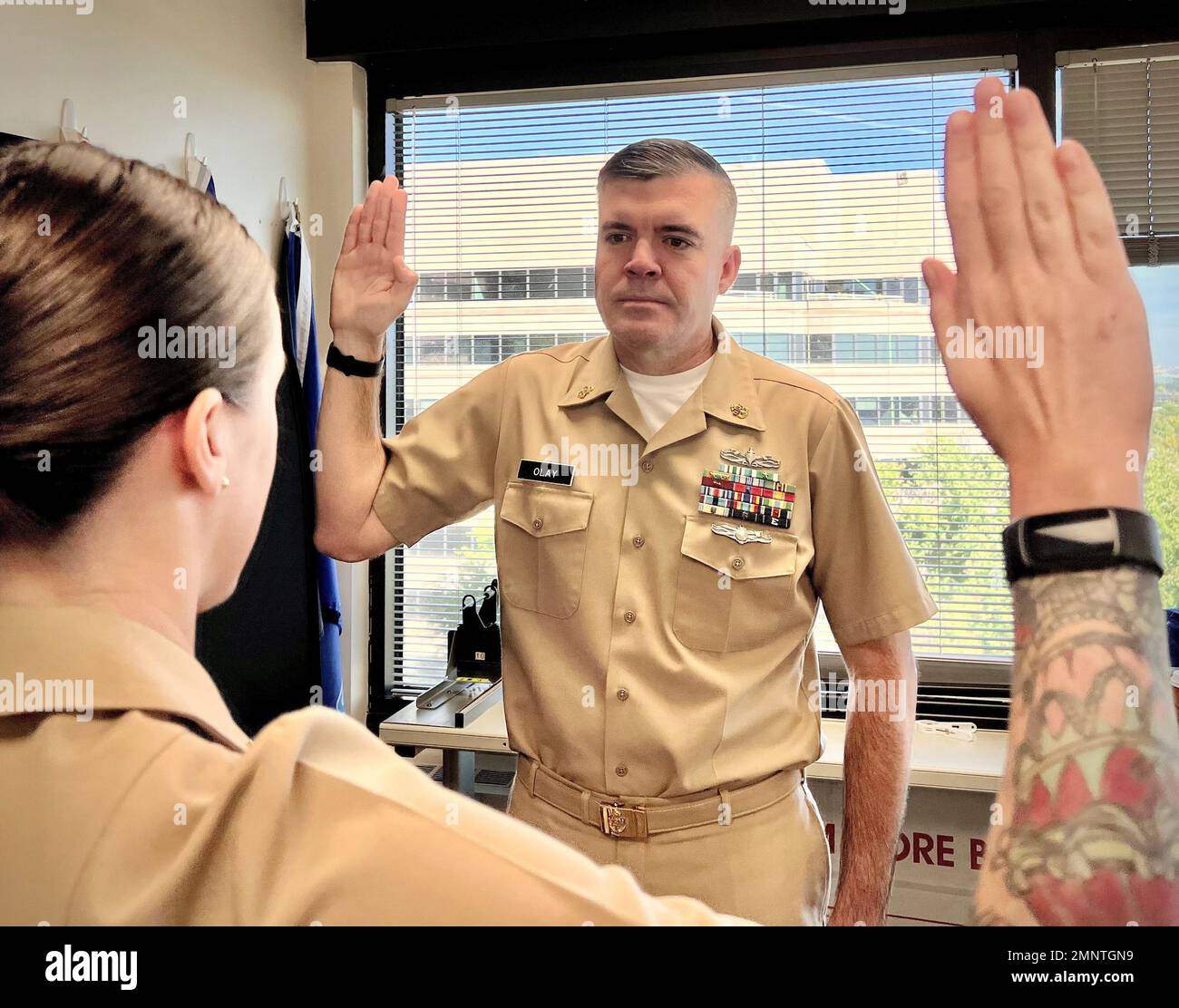 CRYSTAL CITY, VA. (Oct. 06, 2022) – MCC(SW/IW) Matthew Olay, F-35 Joint ...