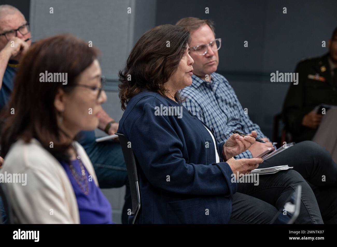 Pentagon Press Secretary Air Force Brig. Gen. Pat Ryder conducts a ...