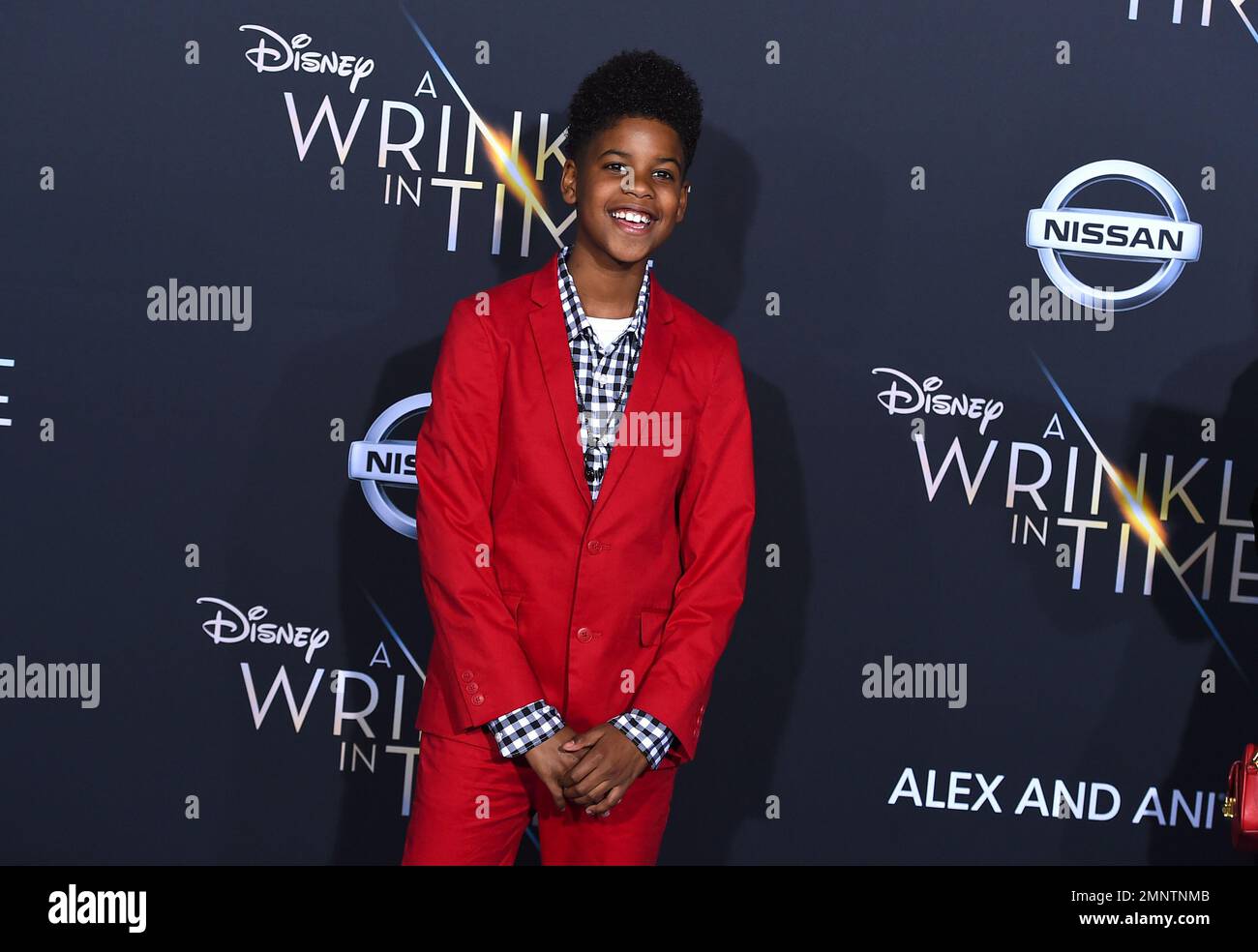 JD McCrary arrives at the world premiere of "A Wrinkle in Time" at the ...