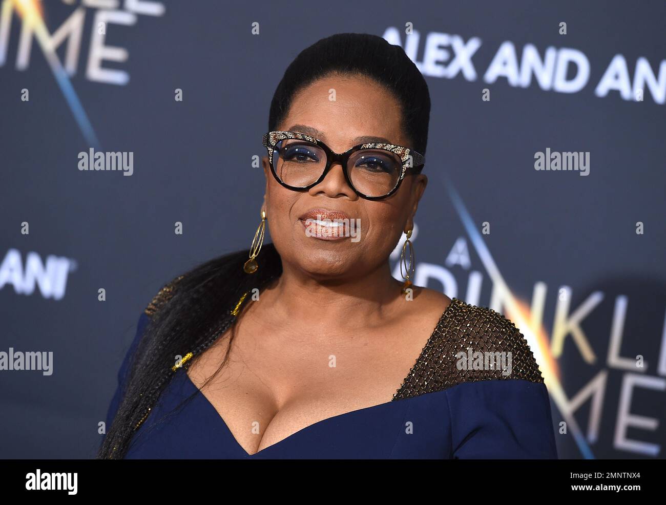Oprah Winfrey arrives at the world premiere of "A Wrinkle in Time" at ...